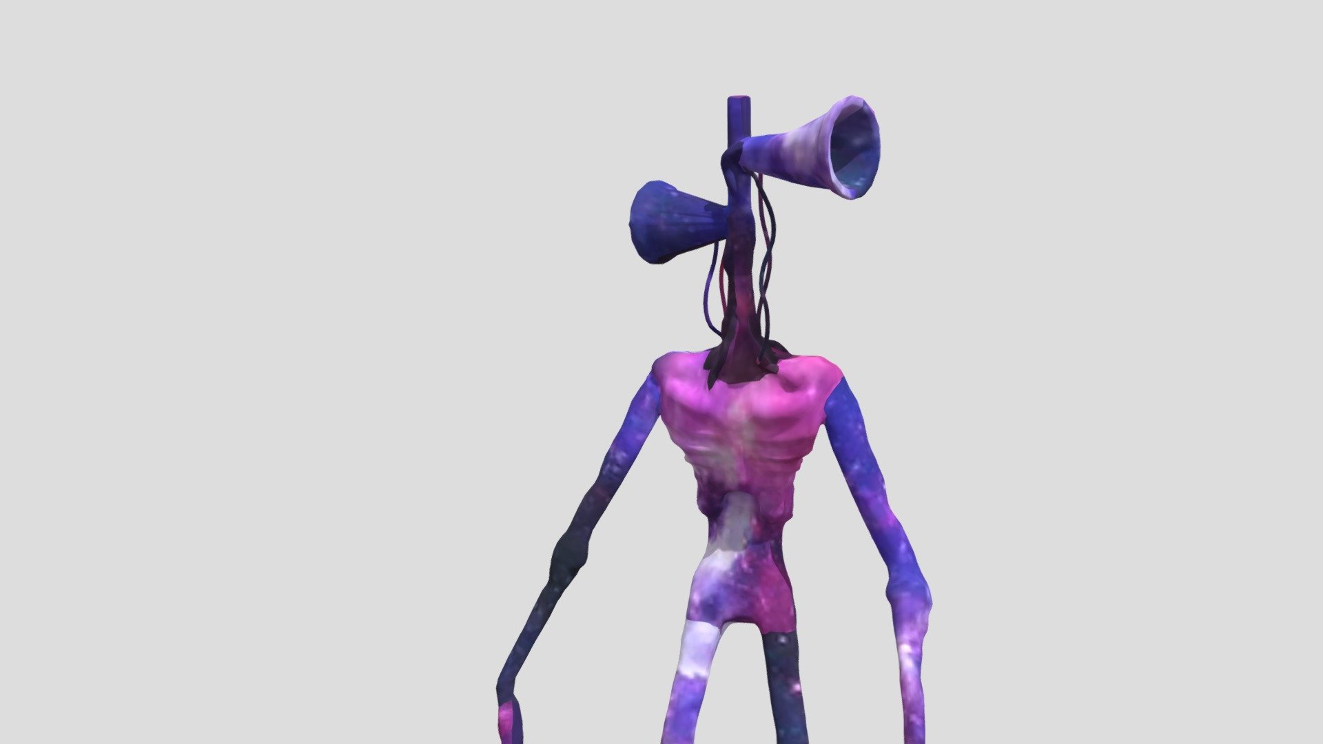 galaxy siren head - Download Free 3D model by siren head fan ...