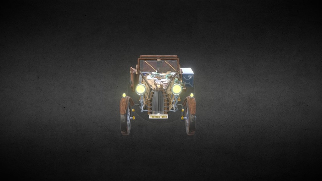 Scrap Yard Car - 3D model by thomasctobin [8c06cbf] - Sketchfab