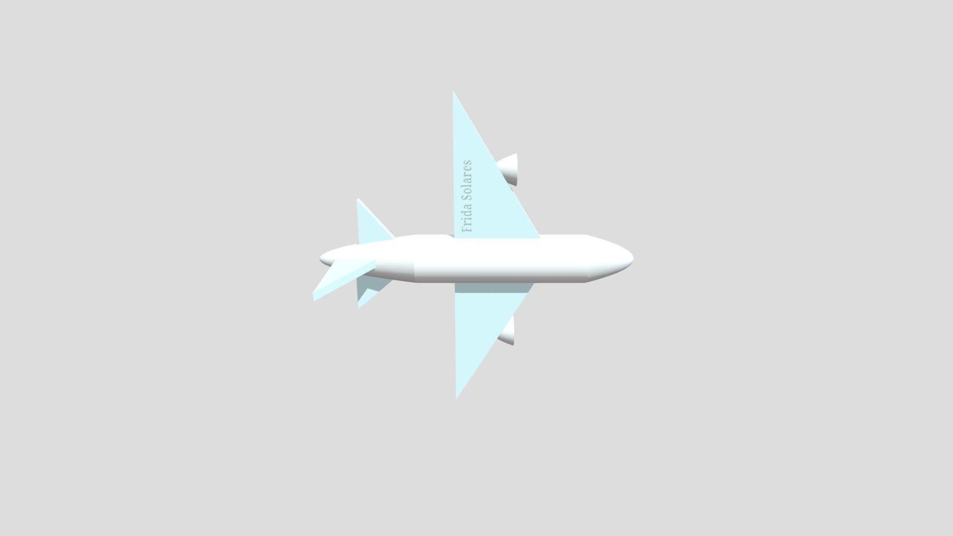Avión - 3D model by fsolaresenriquez [8c06e33] - Sketchfab