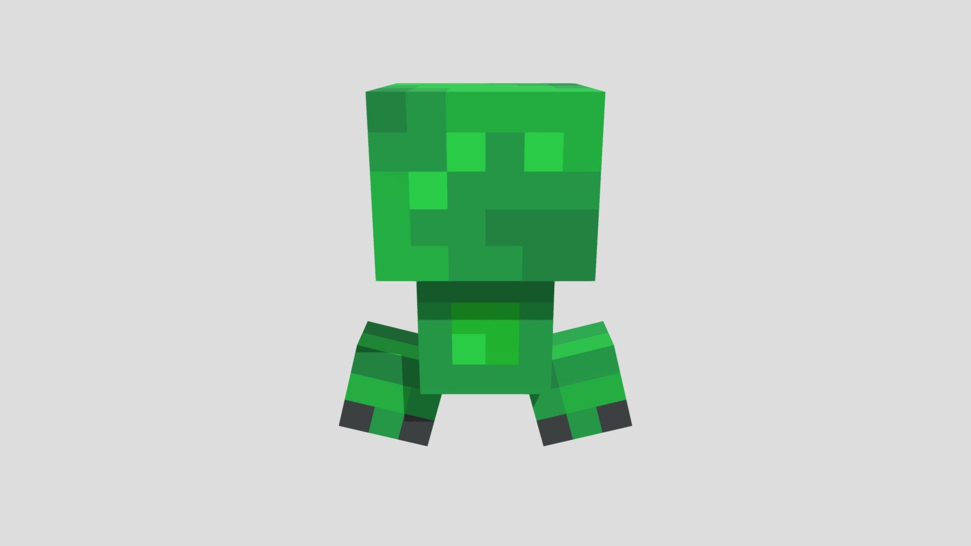 Creeper - 3D model by did (@PixelHuggy) [8c06f1e] - Sketchfab