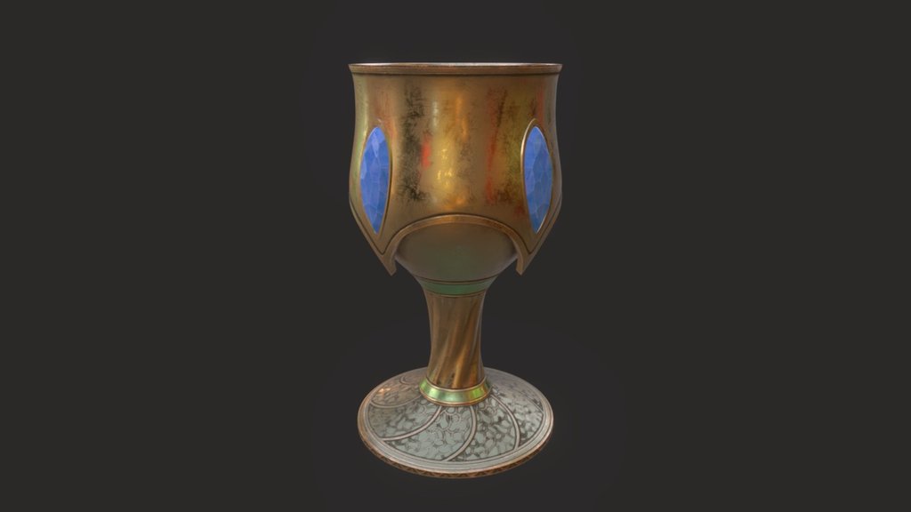 Chalice - 3D model by alexandre_vidal [8c07caf] - Sketchfab