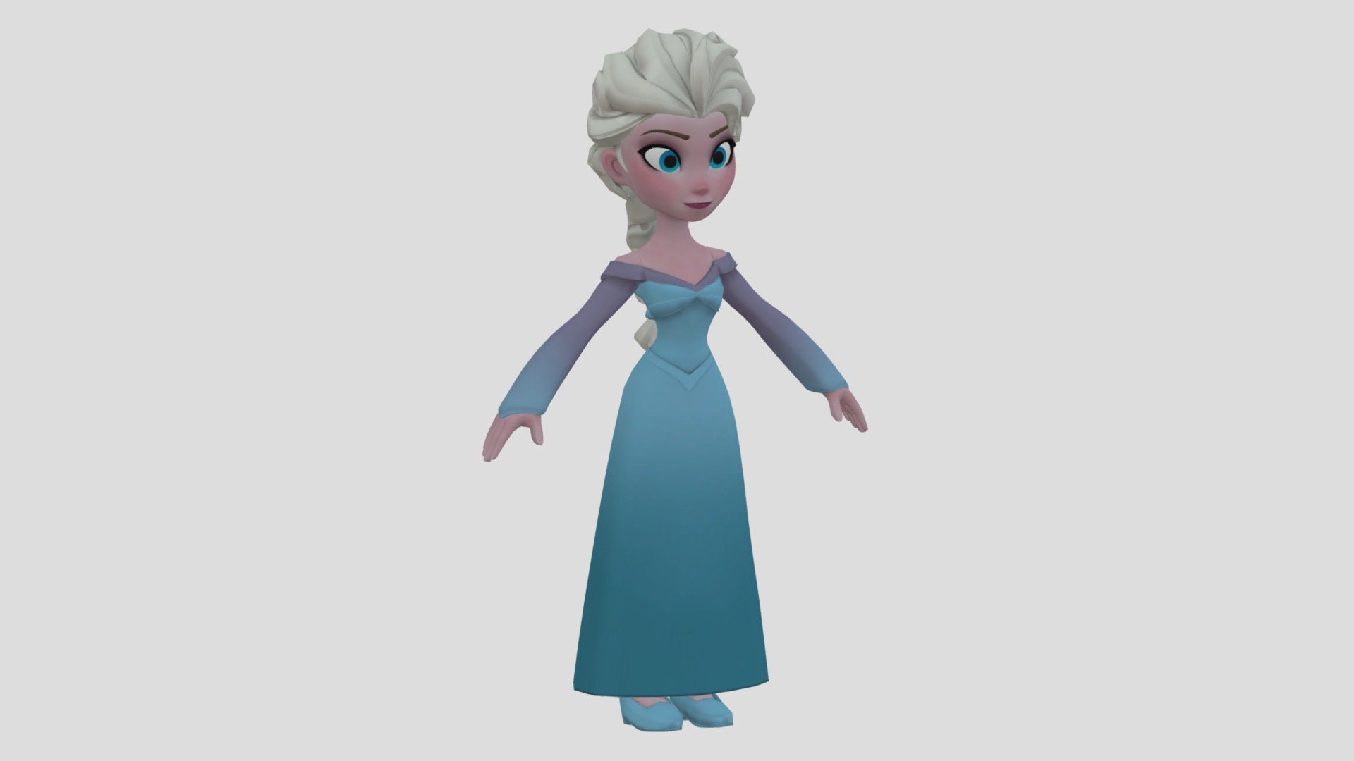 DISNEY INFINITY 1.0 | ELSA UPDATED - Download Free 3D model by SMF ...