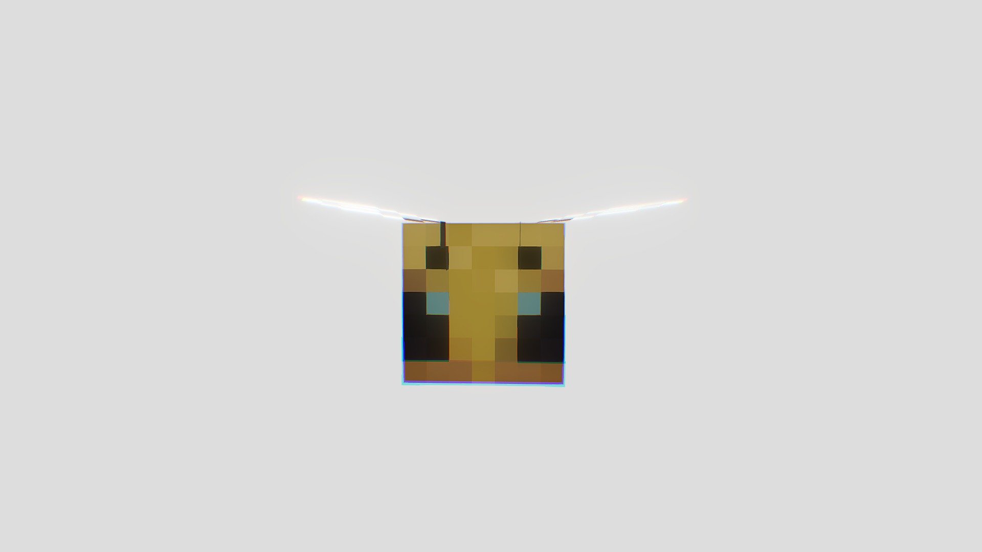 Cute Minecraft Bee! - Download Free 3D model by Espeon (@Espeonpokemon ...