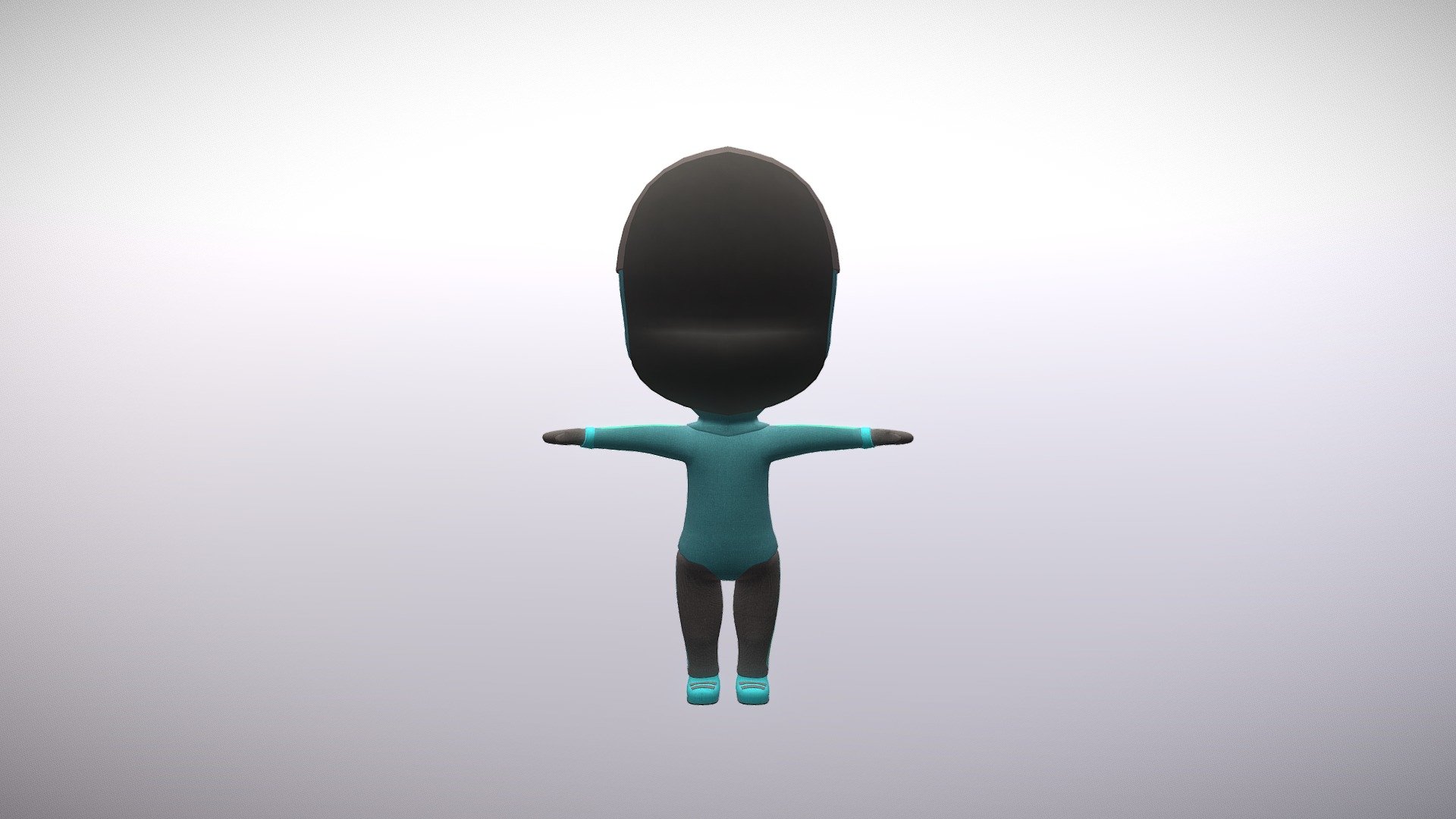 Fencing Chibi - 3D model by Kuddel_Lu_Art [8c092d9] - Sketchfab