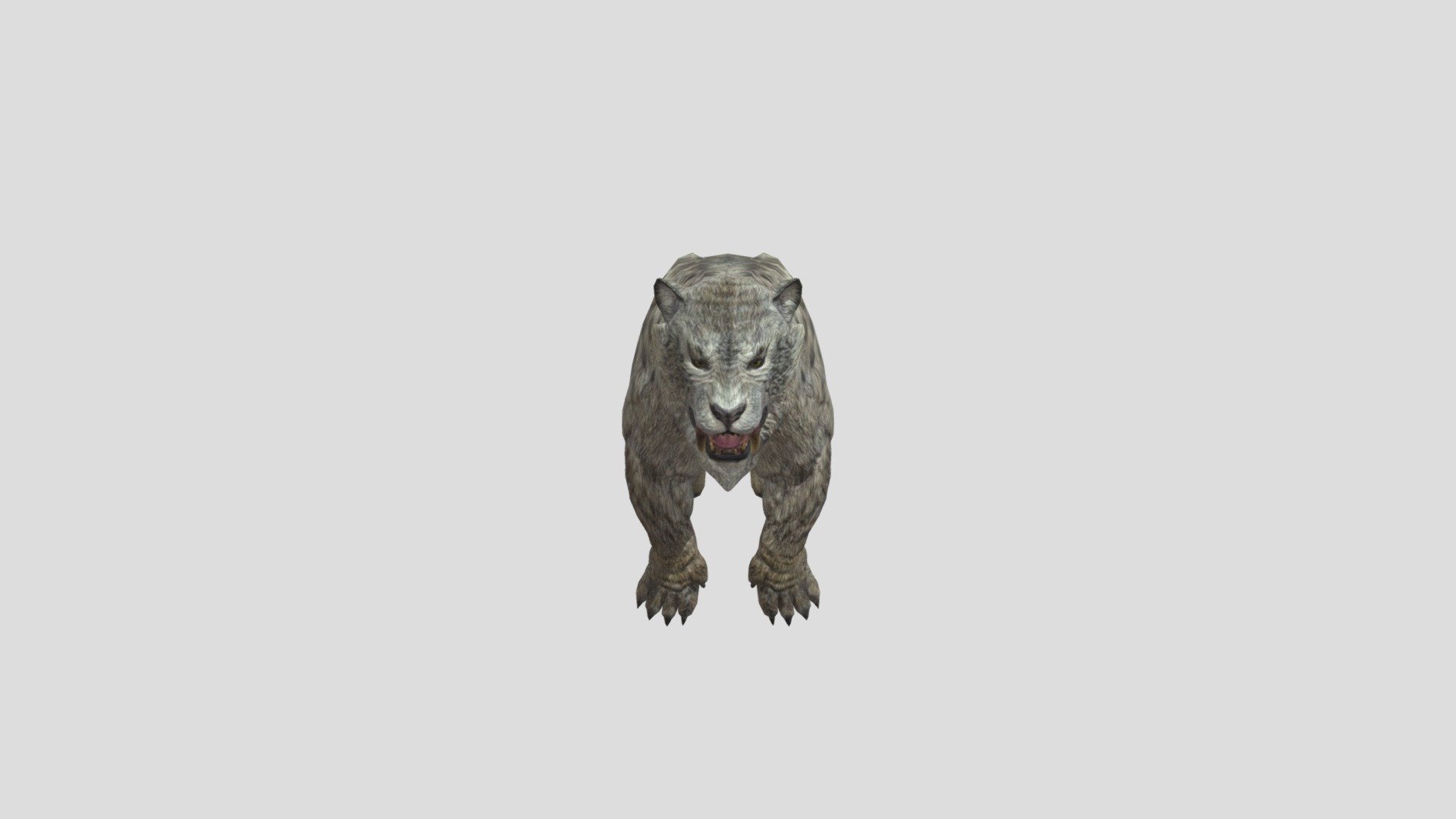 Skyrim Sabertooth 2 - Download Free 3D model by CGreature [8c0a865 ...
