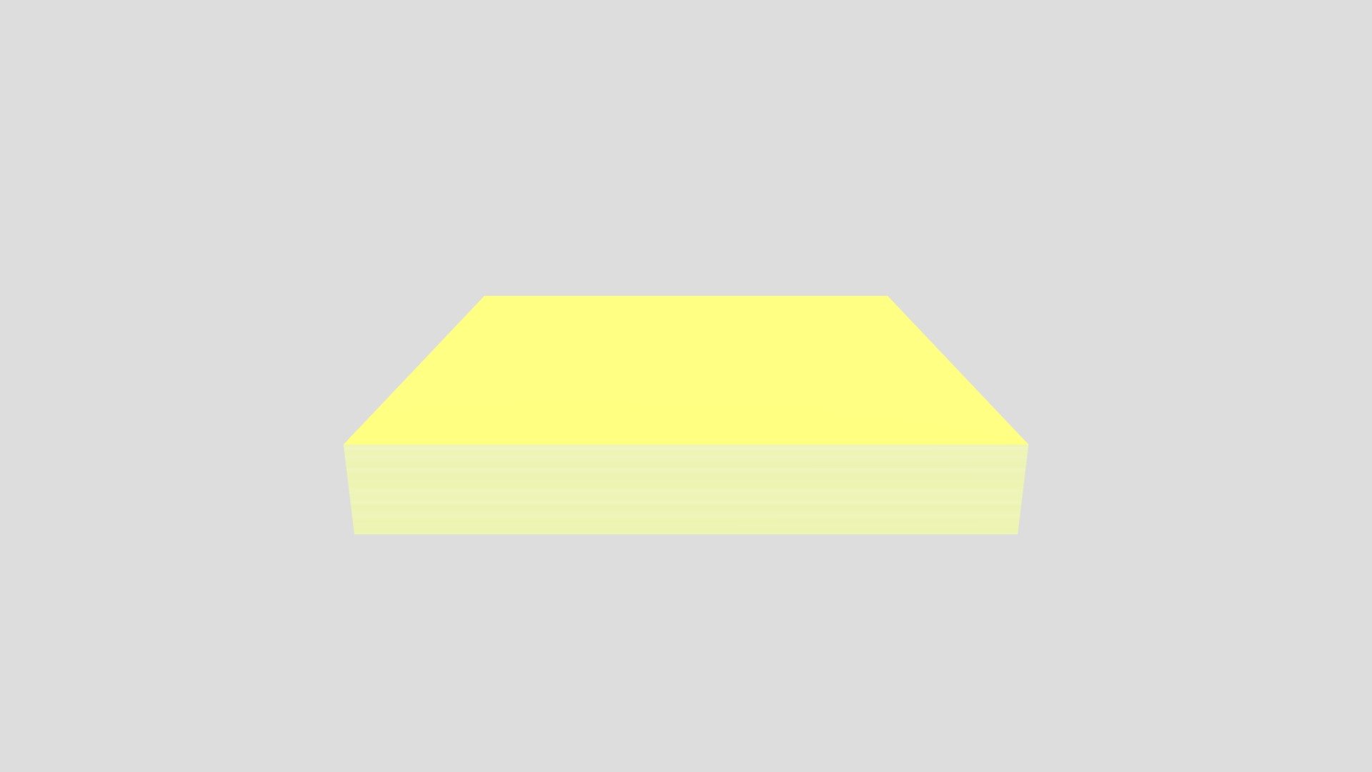 Sticky Notes - 3D model by Forwardnow27 [8c0ab0e] - Sketchfab