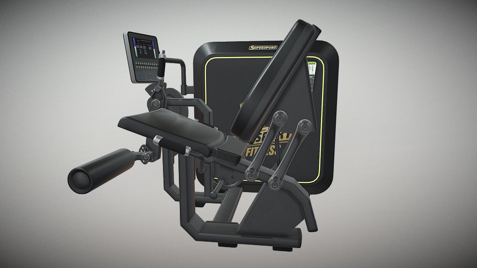 LEG EXTENSION - 3D model by supersport-fitness [8c0bbd0] - Sketchfab