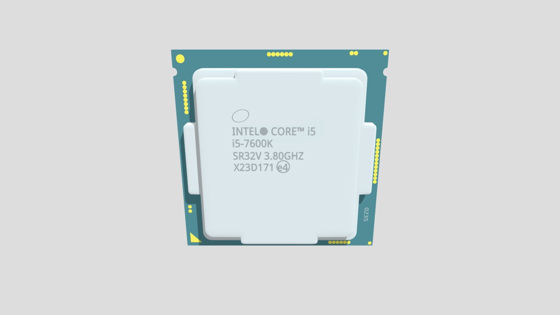 intel CPU - Download Free 3D model by c261469t [8c0d548] - Sketchfab