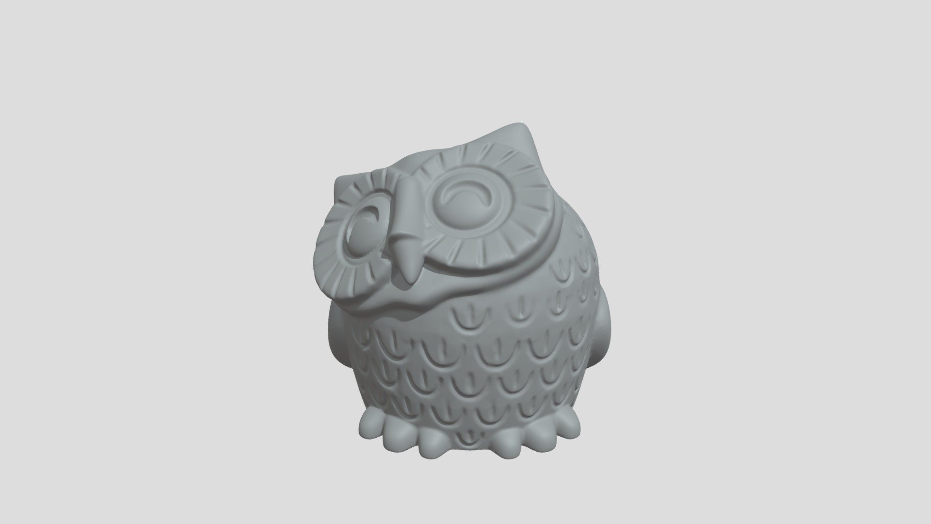 Owl_f - 3D model by 7m0ein7 [8c0dc1e] - Sketchfab