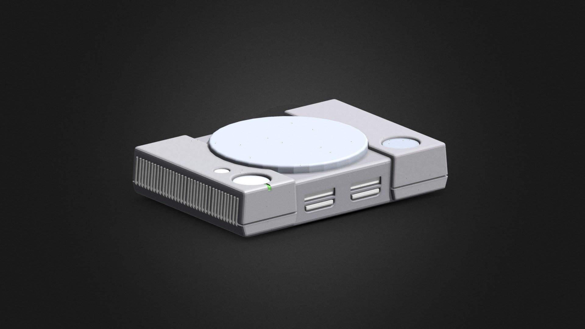 PlayStation 1 - 3D model by Juan Fajardo (@jfajardo99) [8c0f479 ...