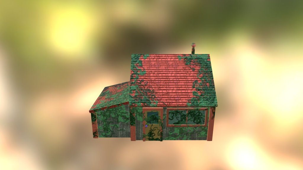 A House In The Wilderness - 3D model by calebsky [8c1121c] - Sketchfab