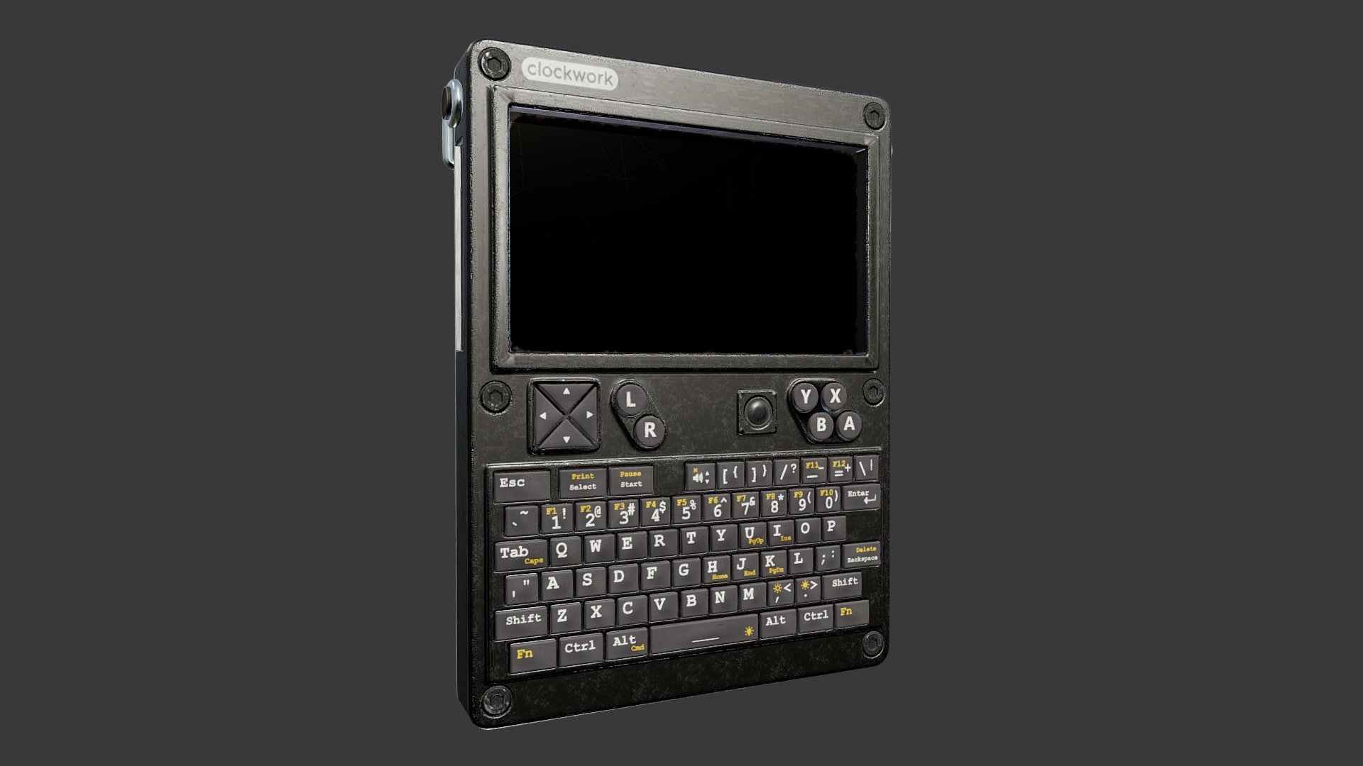 ClockworkPi uConsole - 3D model by cptfurball [8c1124b] - Sketchfab