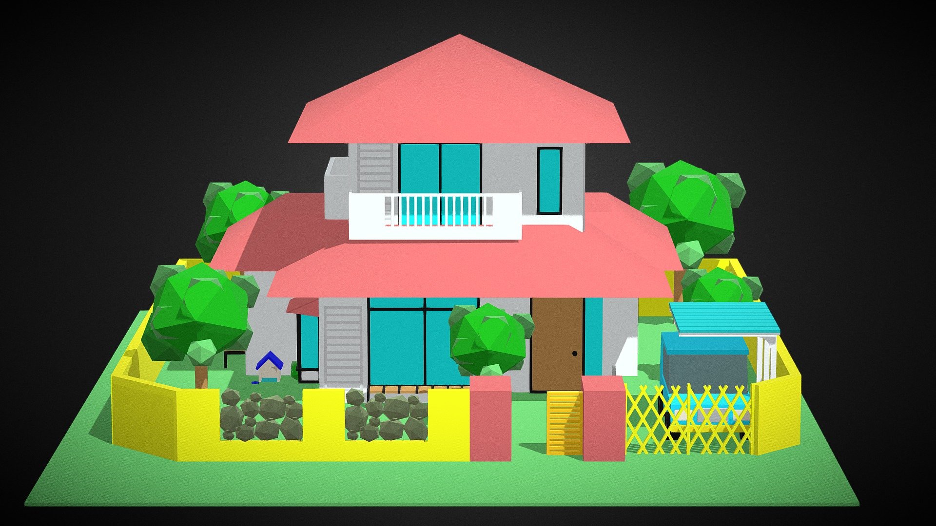 Crayon Shin-chan's Home - Buy Royalty Free 3D model by 3d.xyz (@webuild ...