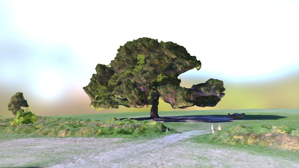 Oblique optimised flight path - 3D model by dr1 [8c1260c] - Sketchfab