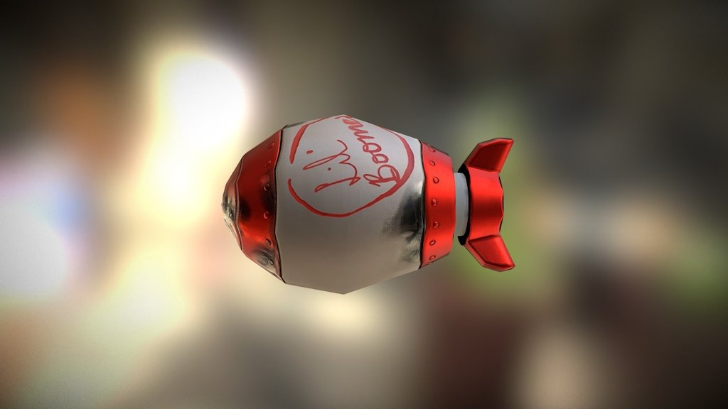 Lil' Bomber PBR - 3D model by Sean McNeill (@mcneill_s) [8c12da3 ...