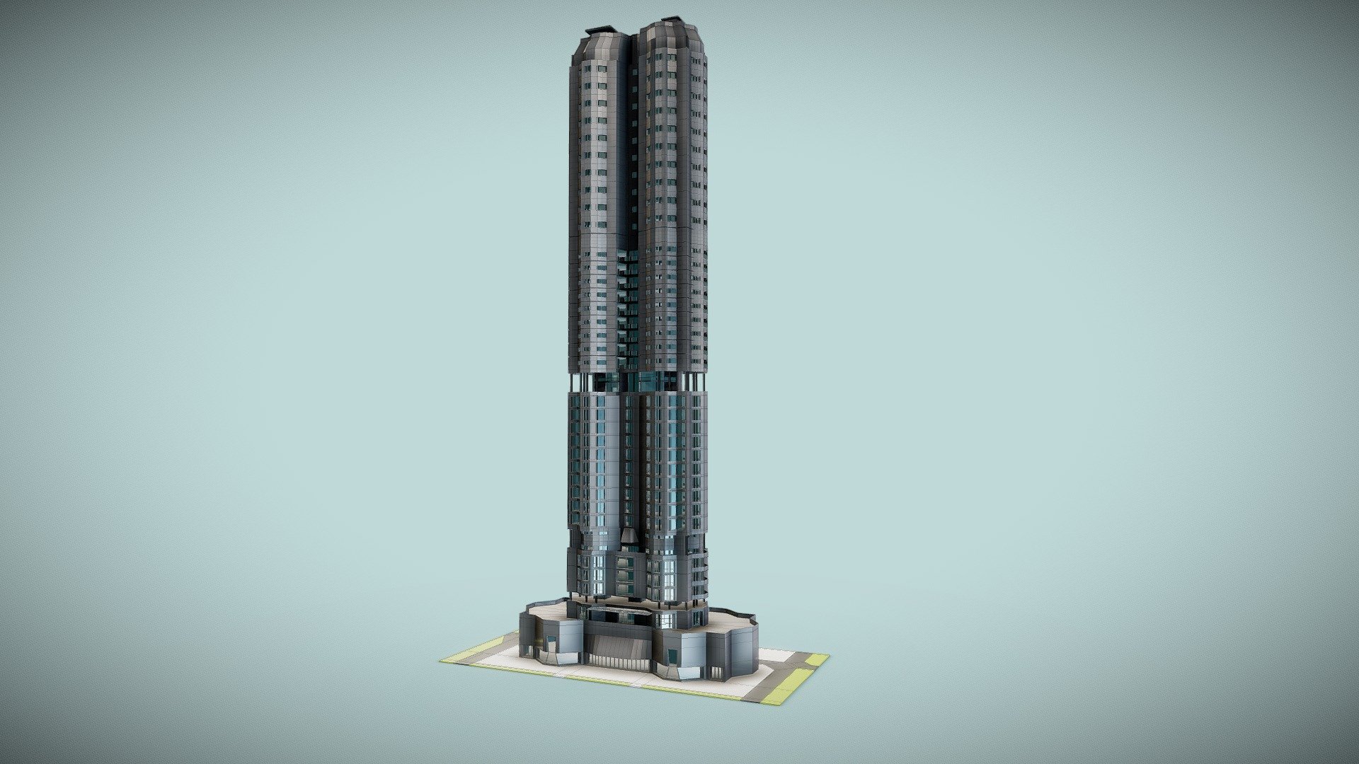Skyscraper Tower - Download Free 3D model by VertaScan [8c141fd ...