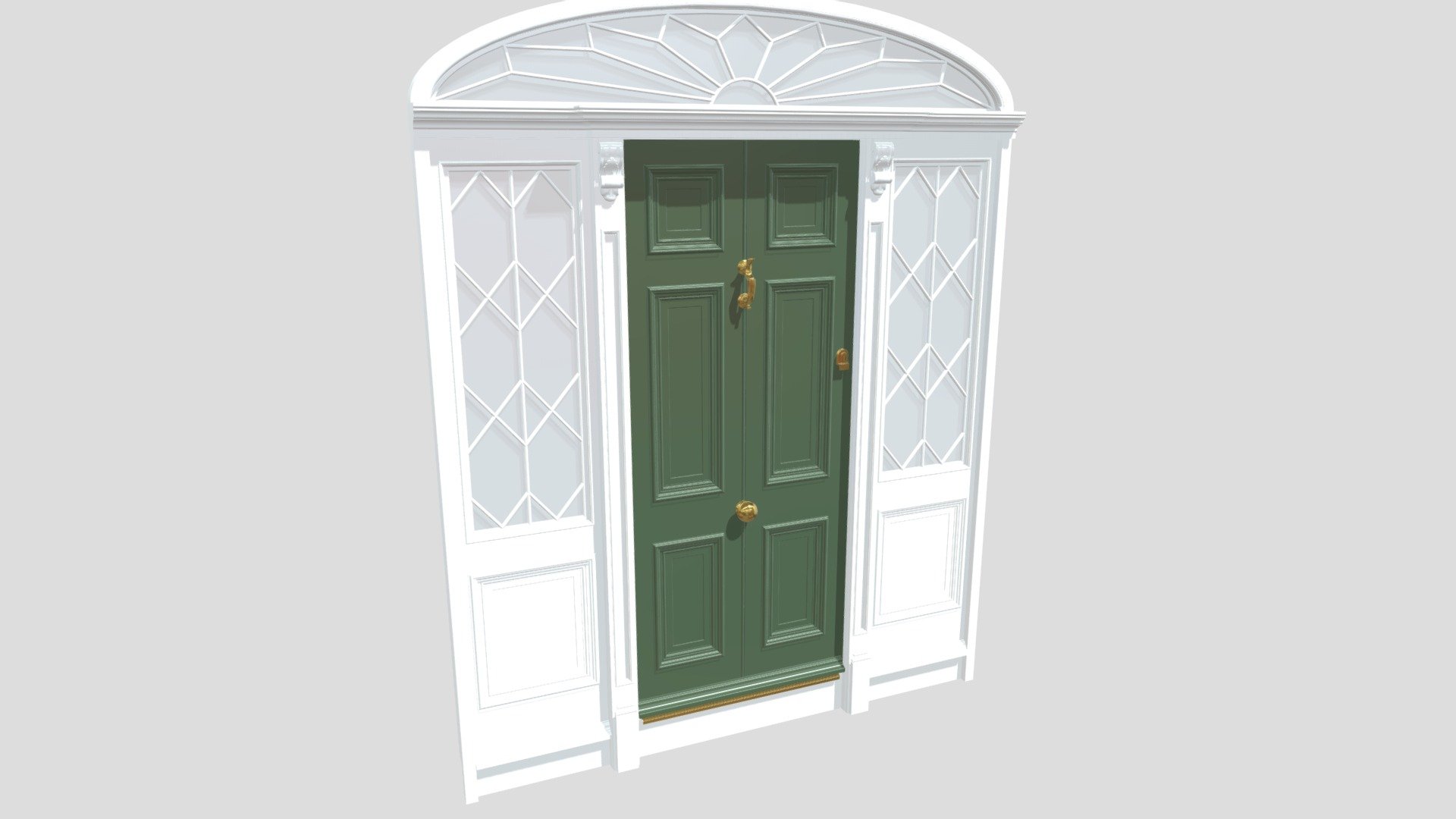 Lawrence Door 02 - 3D model by The Period Door Company (@perioddoorcomp ...