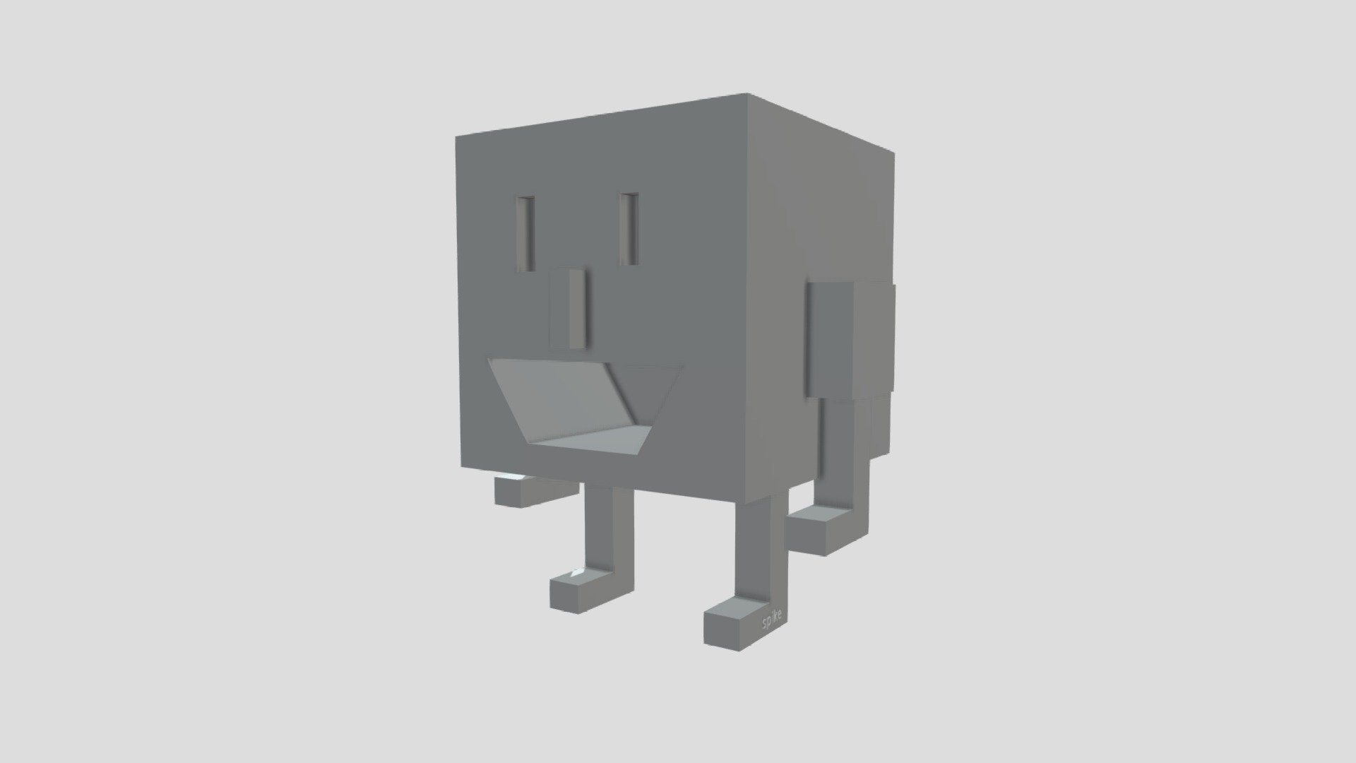 Cubular Guy - Download Free 3D model by derrickhaydon [8c16098] - Sketchfab