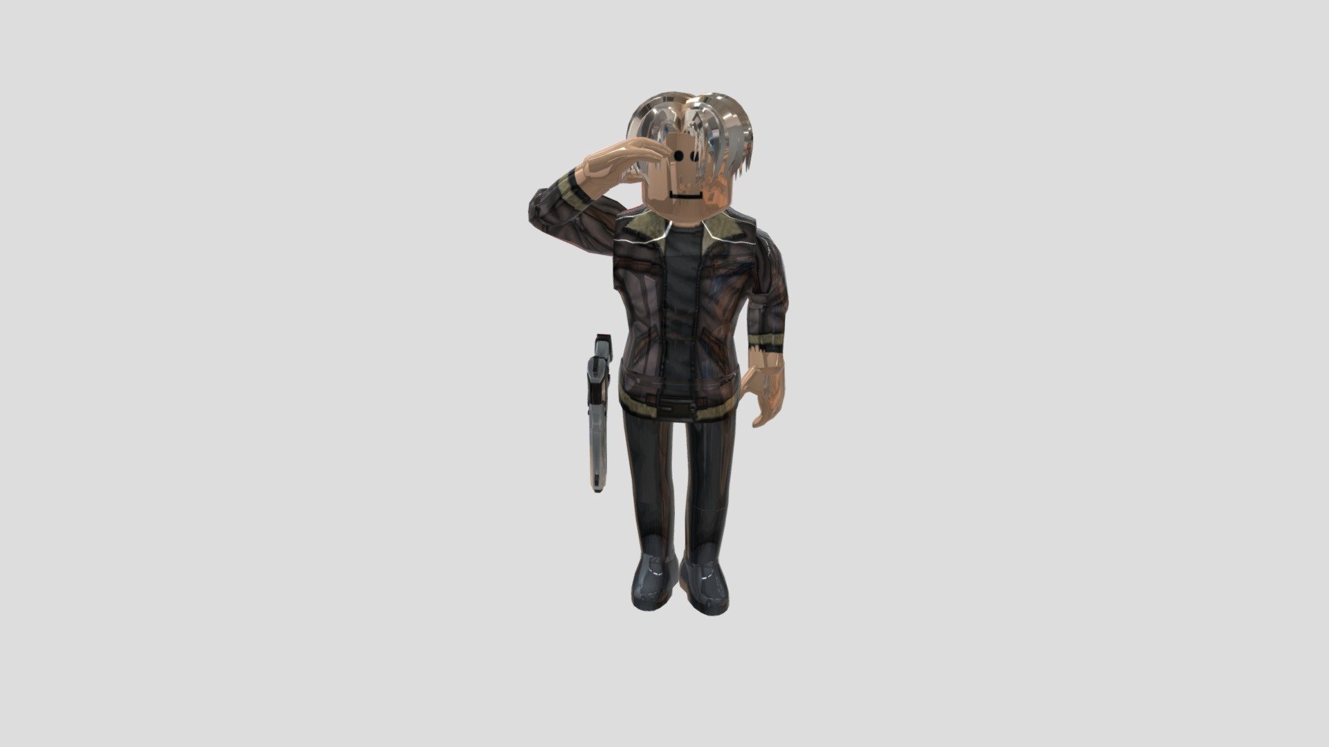 Leon Roblox - 3D model by YutoJoga [8c17f17] - Sketchfab