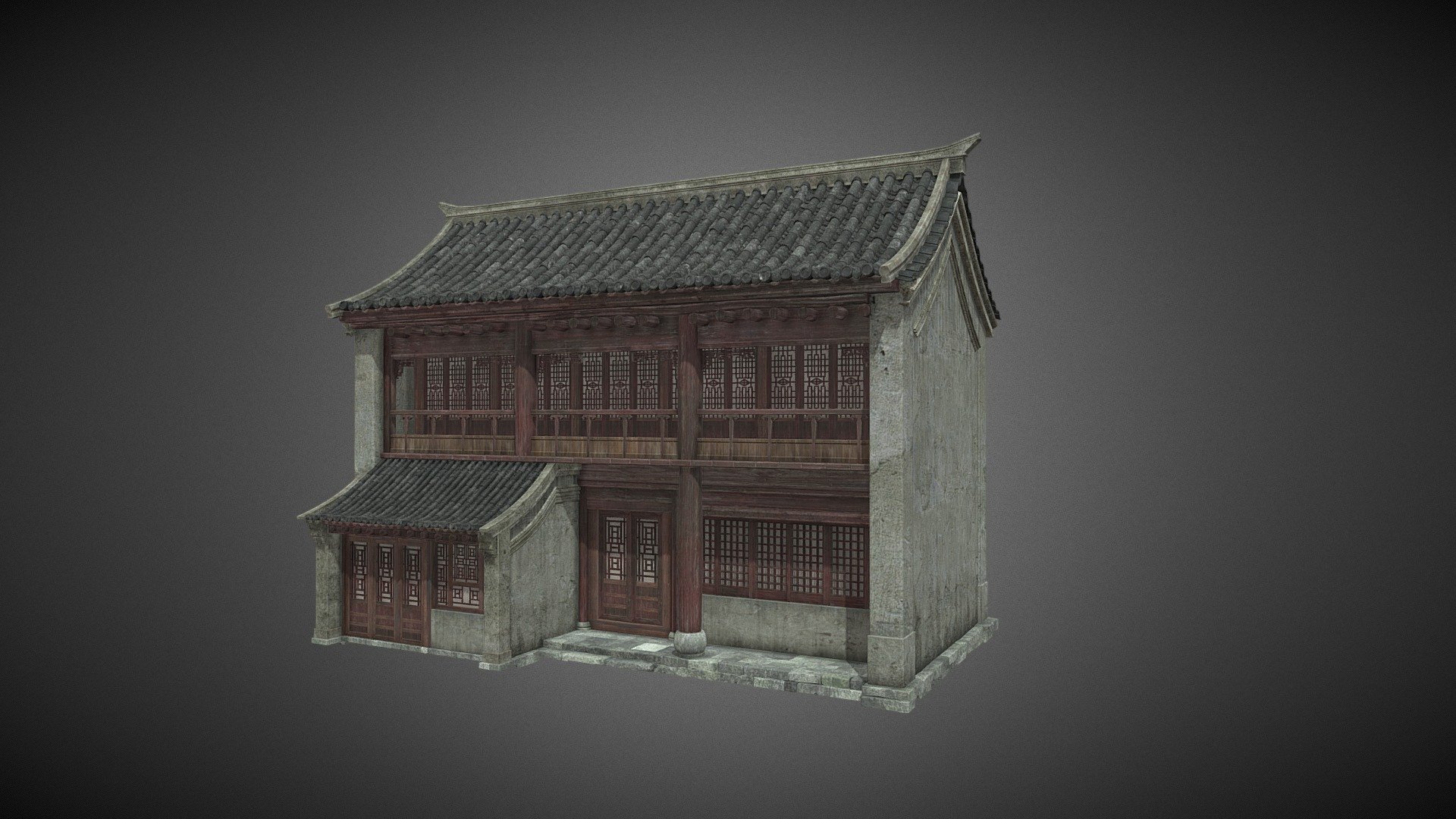 Ancient architecture - Buy Royalty Free 3D model by misitewang [8c18171 ...