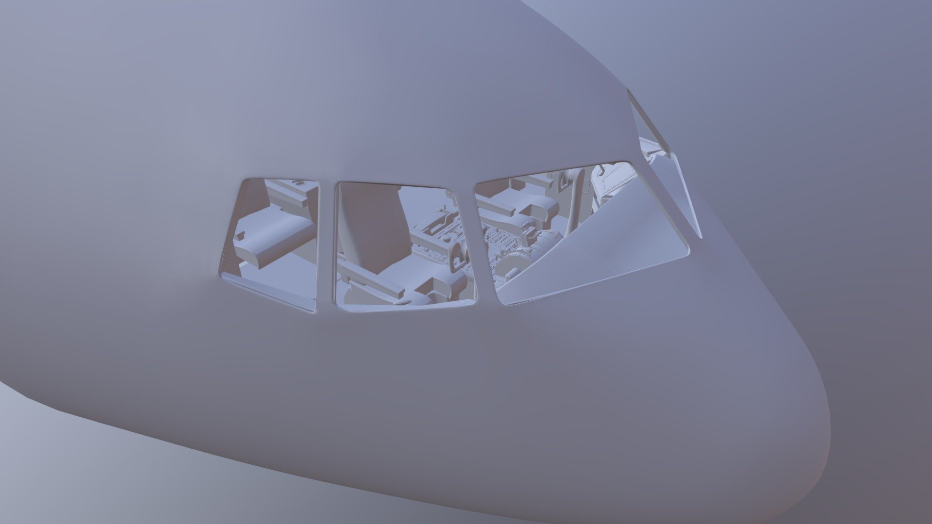 Boeing 777 Cockpit 3d model - 3D model by llllline [8c18794] - Sketchfab