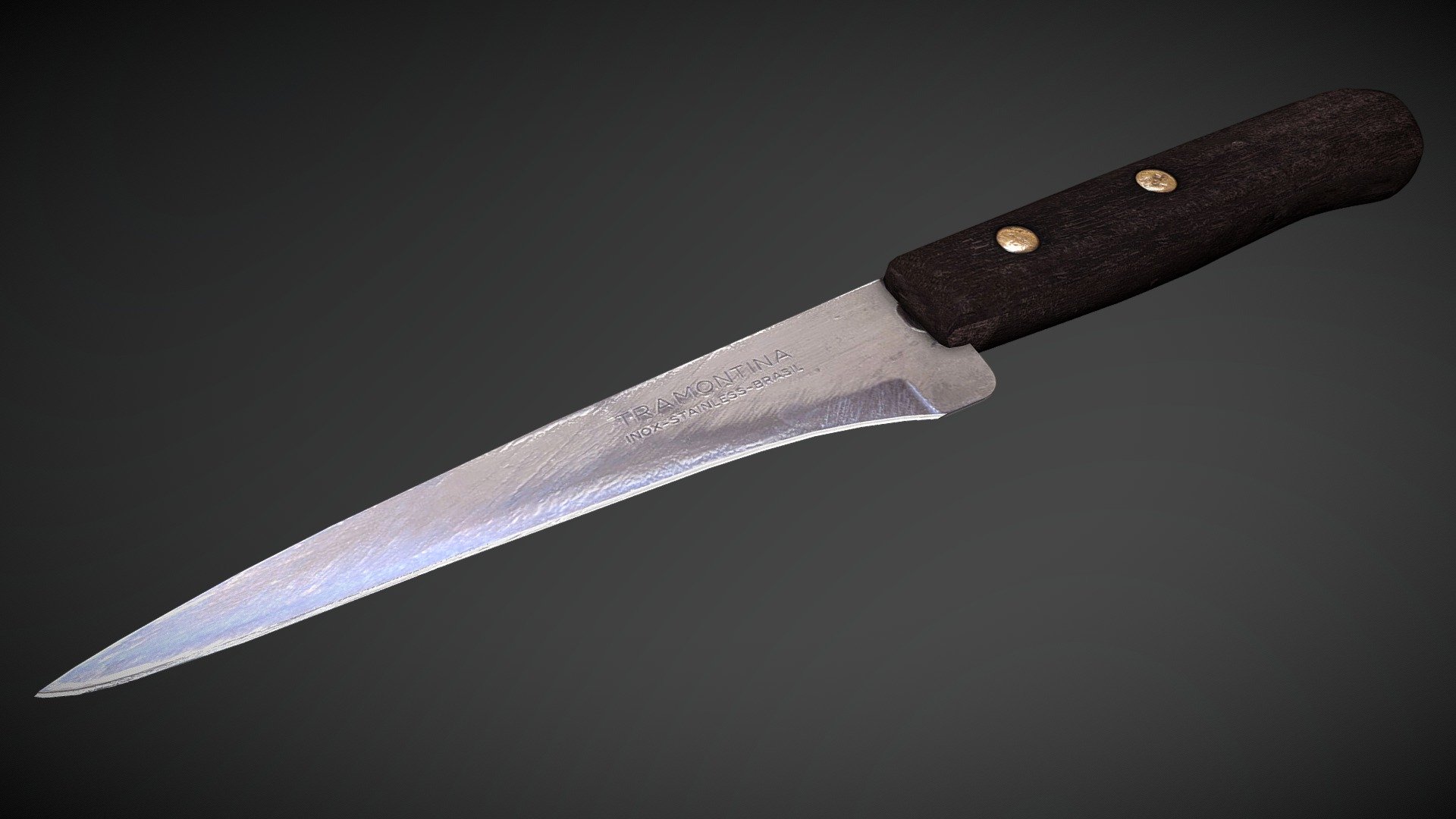Kitchen knife - Download Free 3D model by Scans and textures ...