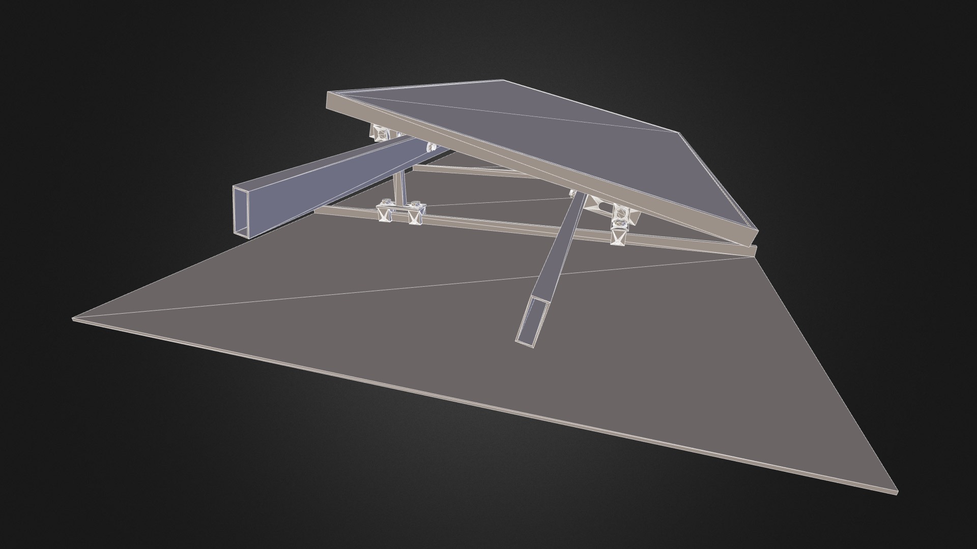 PV racking - 3D model by john-novak [8c191ac] - Sketchfab