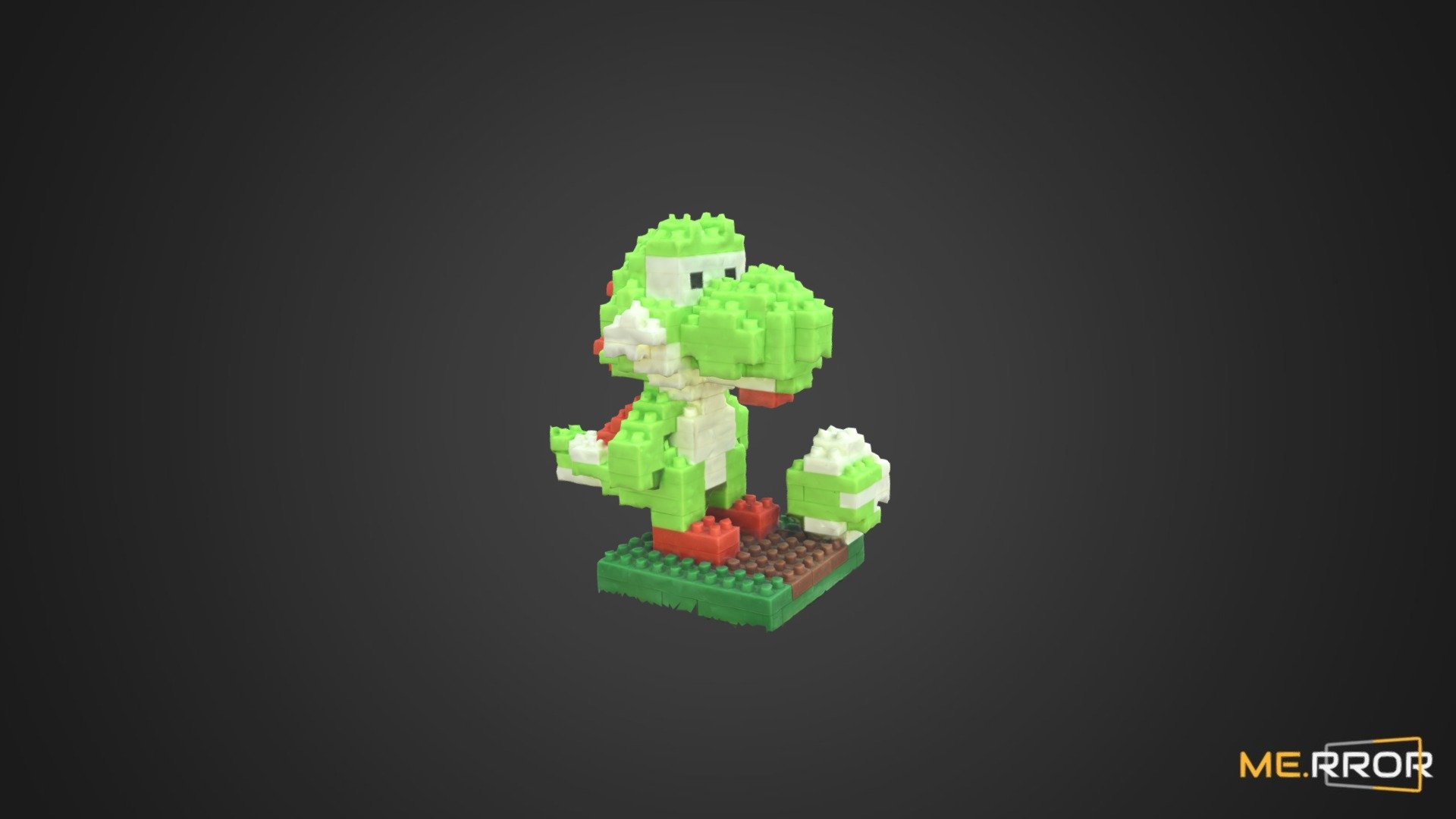 Toy Lego Yoshi - Buy Royalty Free 3D model by ME.RROR Studio (@merror ...