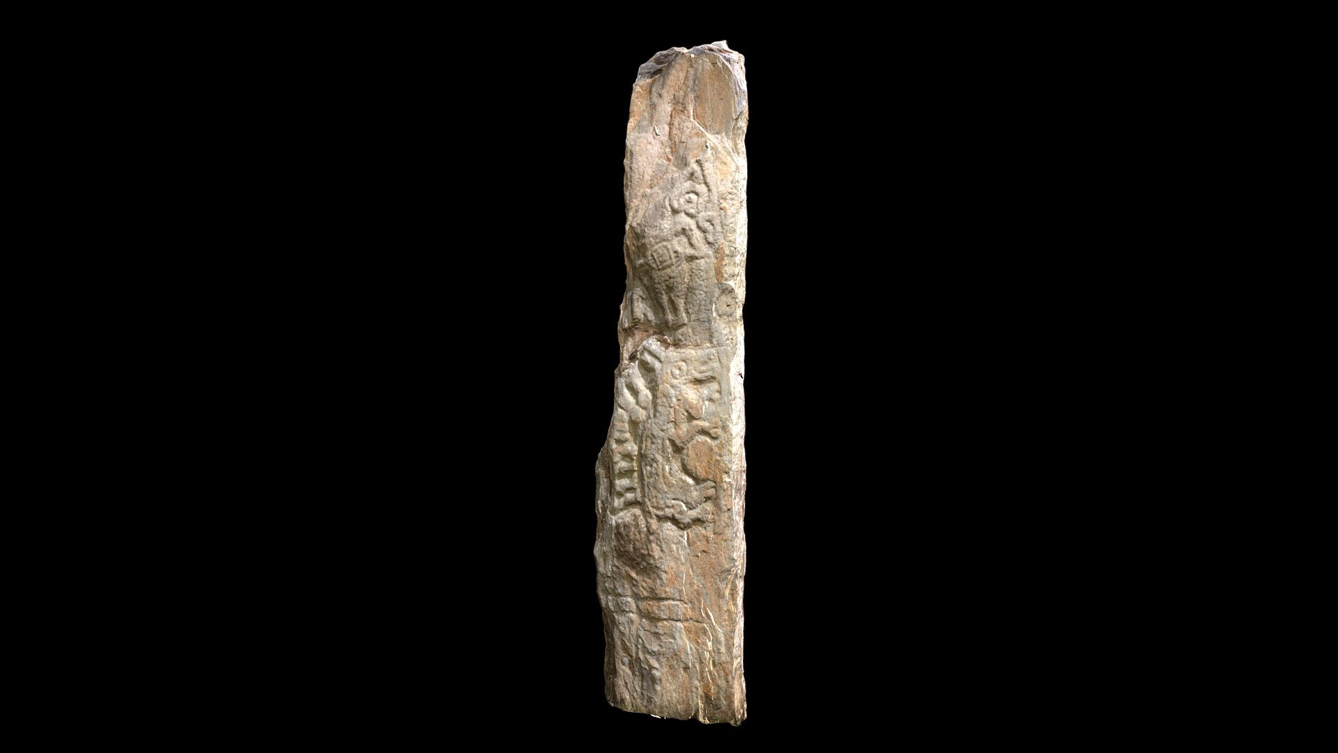 Maughold Cross Slab (Manx Cross 80) - 3D model by manxnationalheritage ...