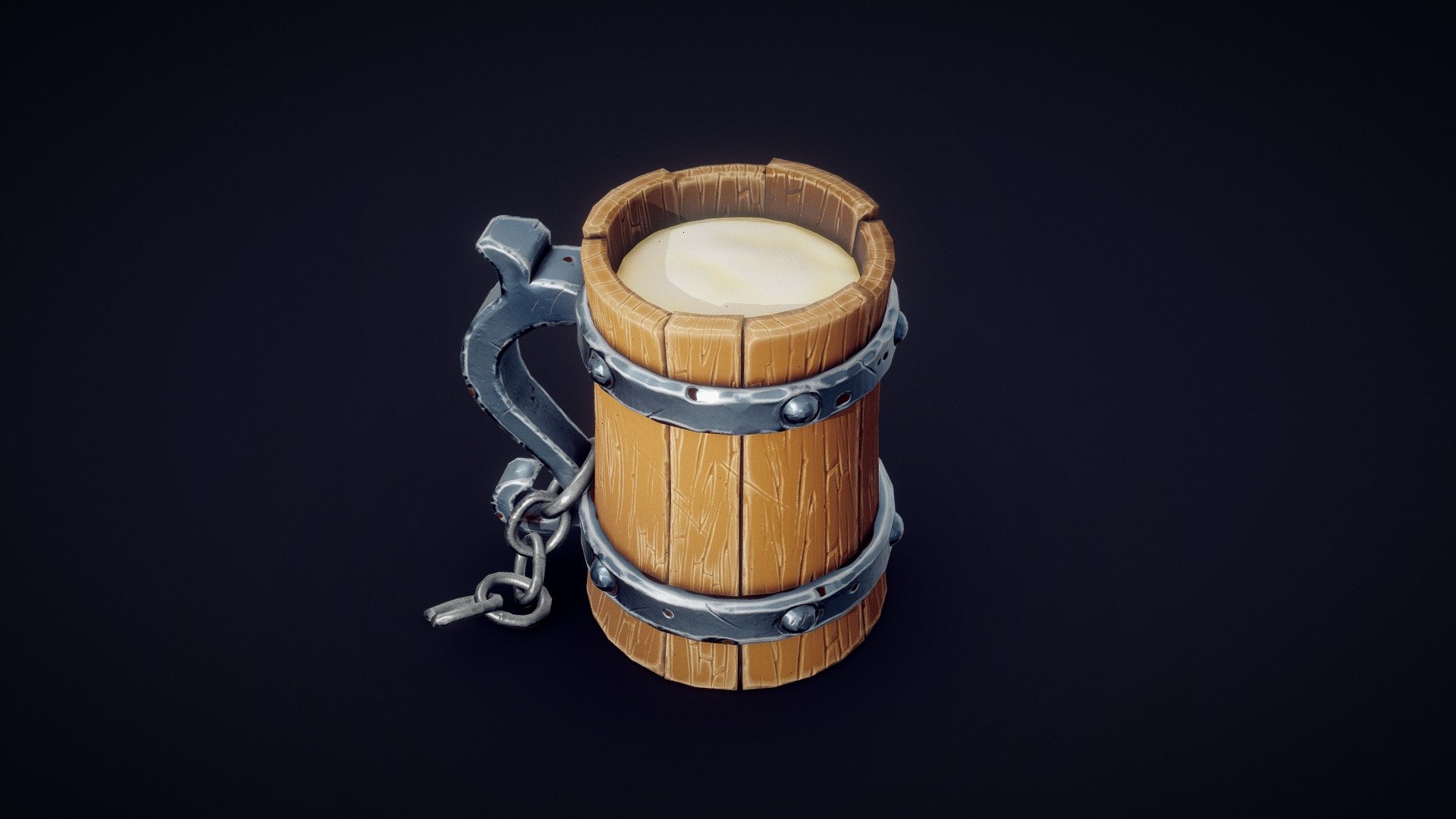 Classic Fantasy Set (Mug Of Beer) - 3D model by Evgeniy Valevach ...