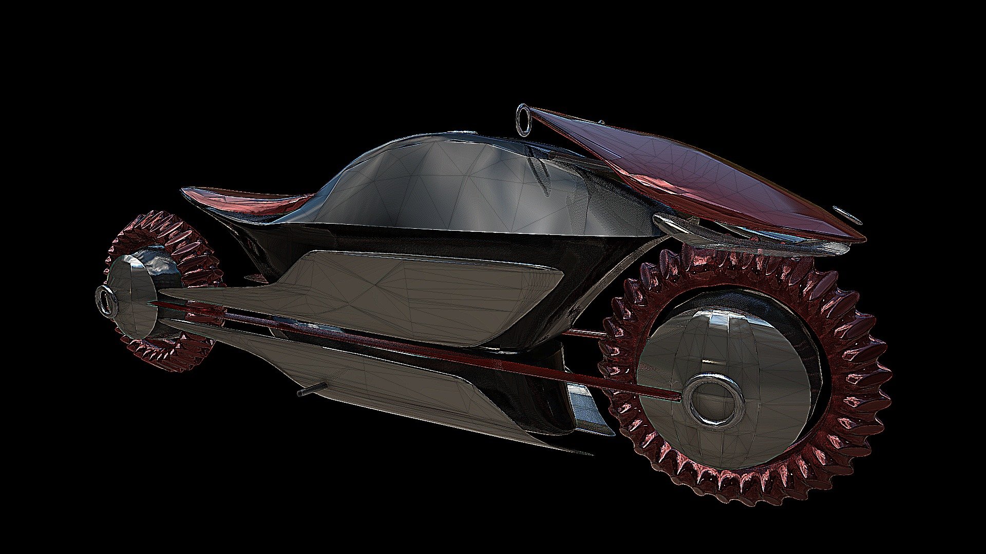 Nissan Moto E "Godzilla" - 3D model by MKSKTCH (@MKsketch) [8c1c20e ...