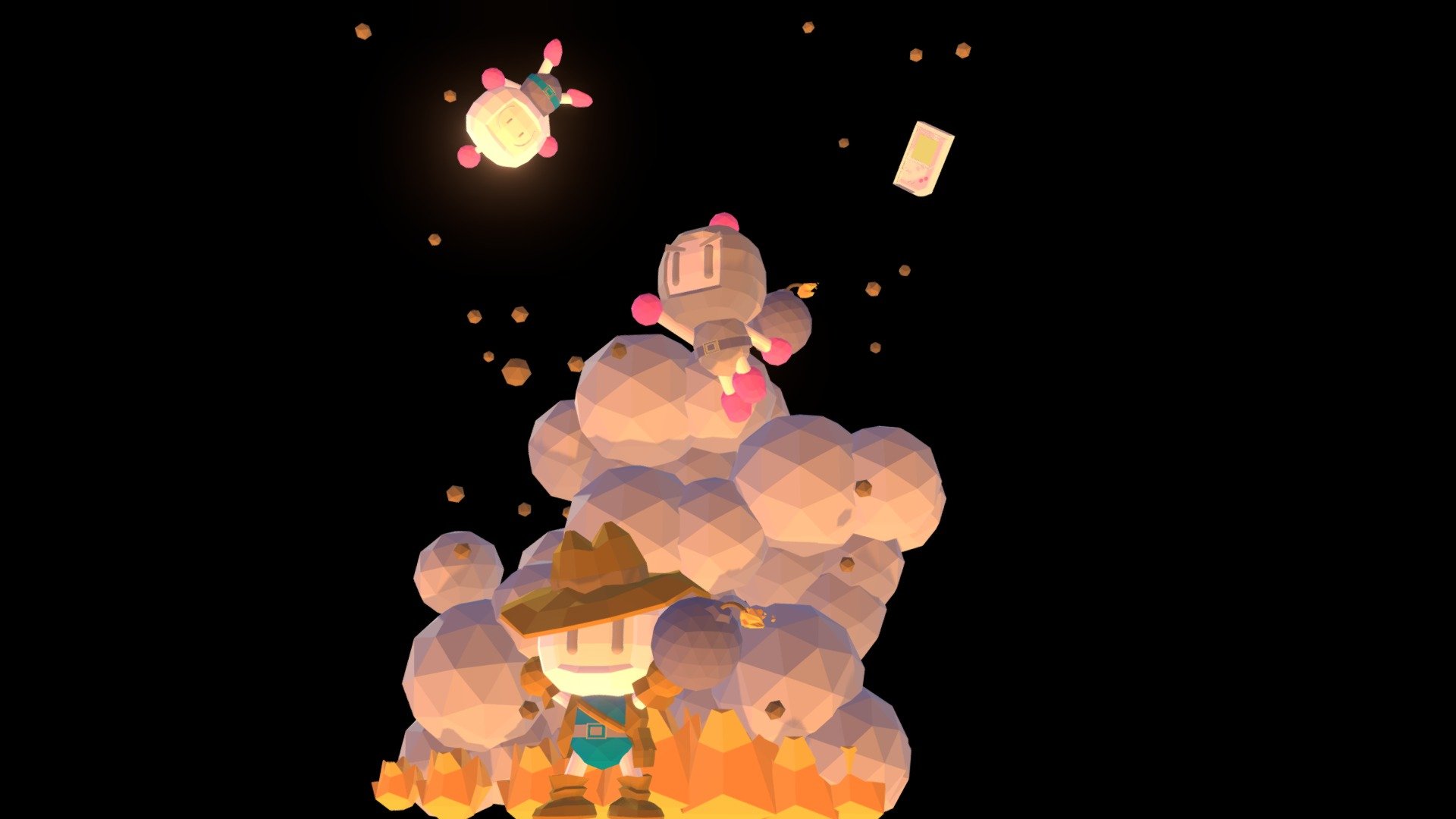 Bomberman - 3D model by krakennovelo (@kakacienta) [8c1cd3e] - Sketchfab