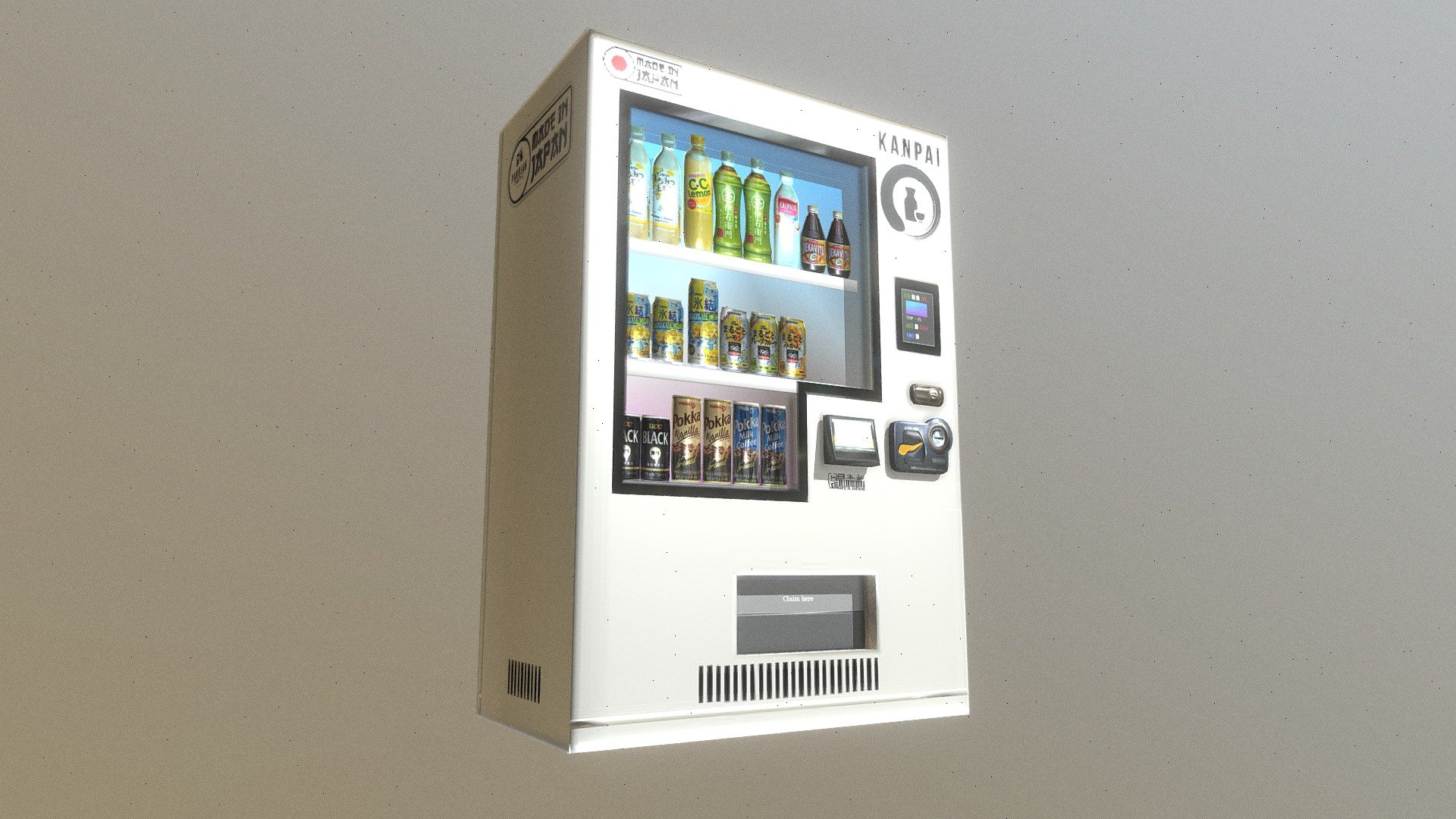 Vendo Machine - 3D model by FranzAlvior [8c1cfd3] - Sketchfab