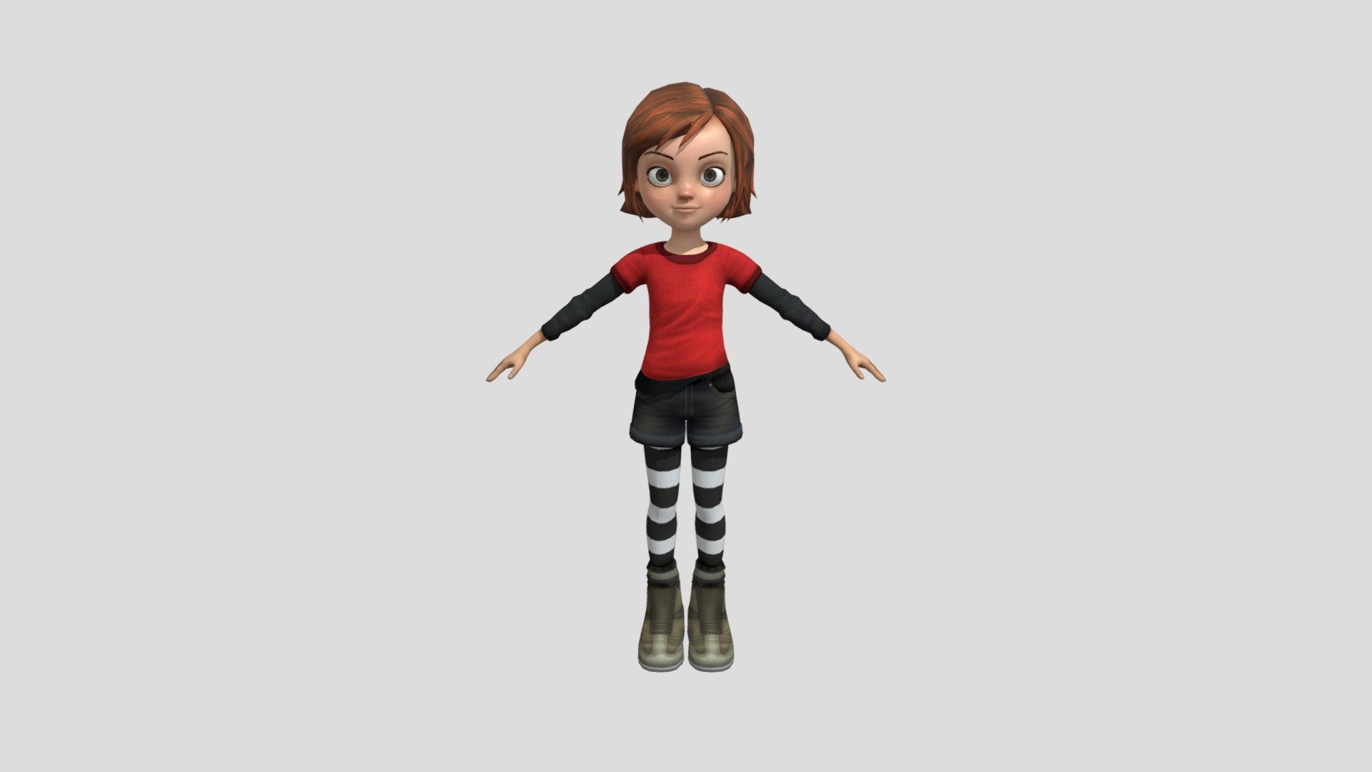 Penny Outfit Original Without Gun Disney Bolt - Download Free 3D model ...
