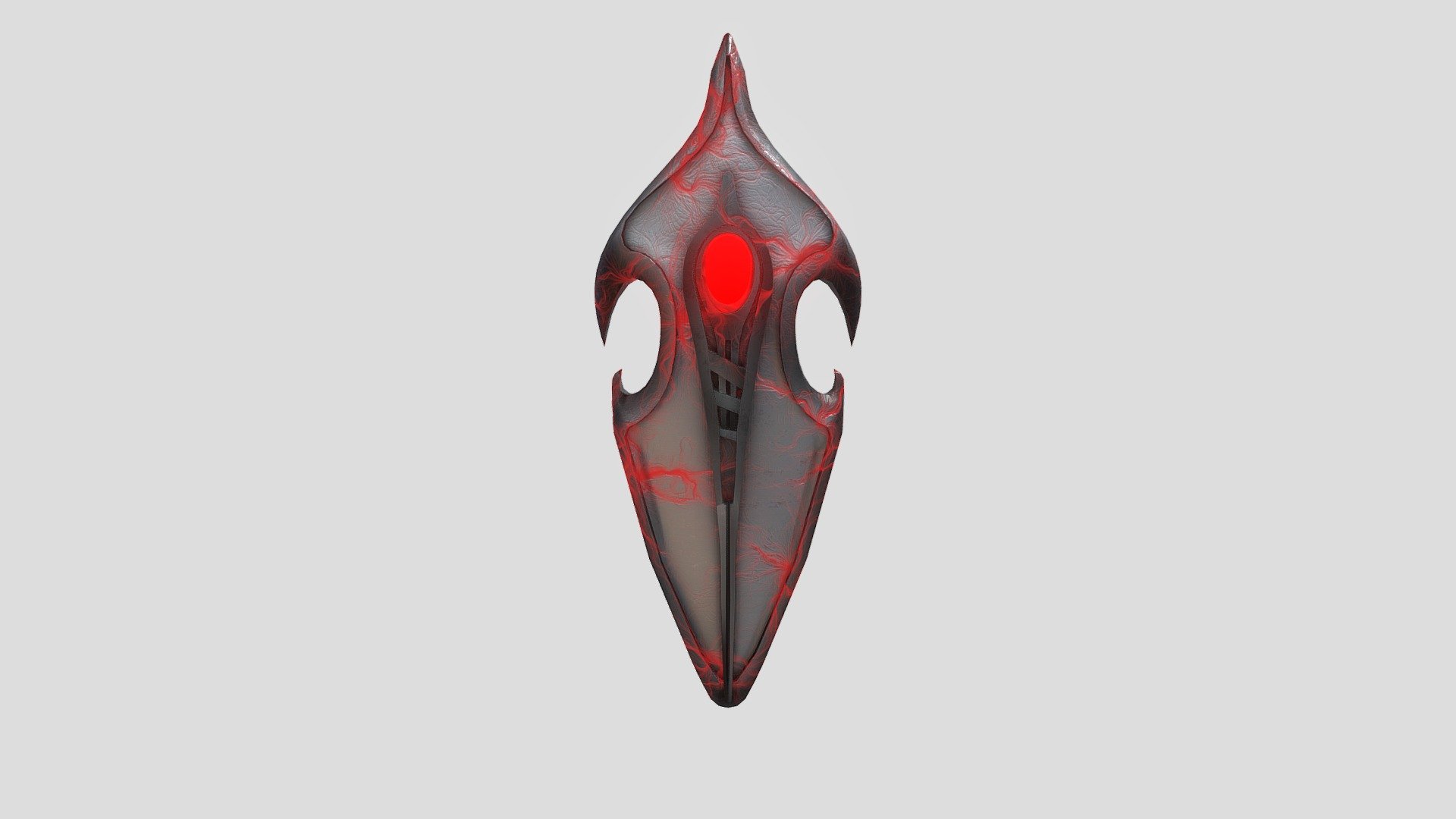 Corrupted Elven Shield - 3D model by RonnieS [8c209e1] - Sketchfab