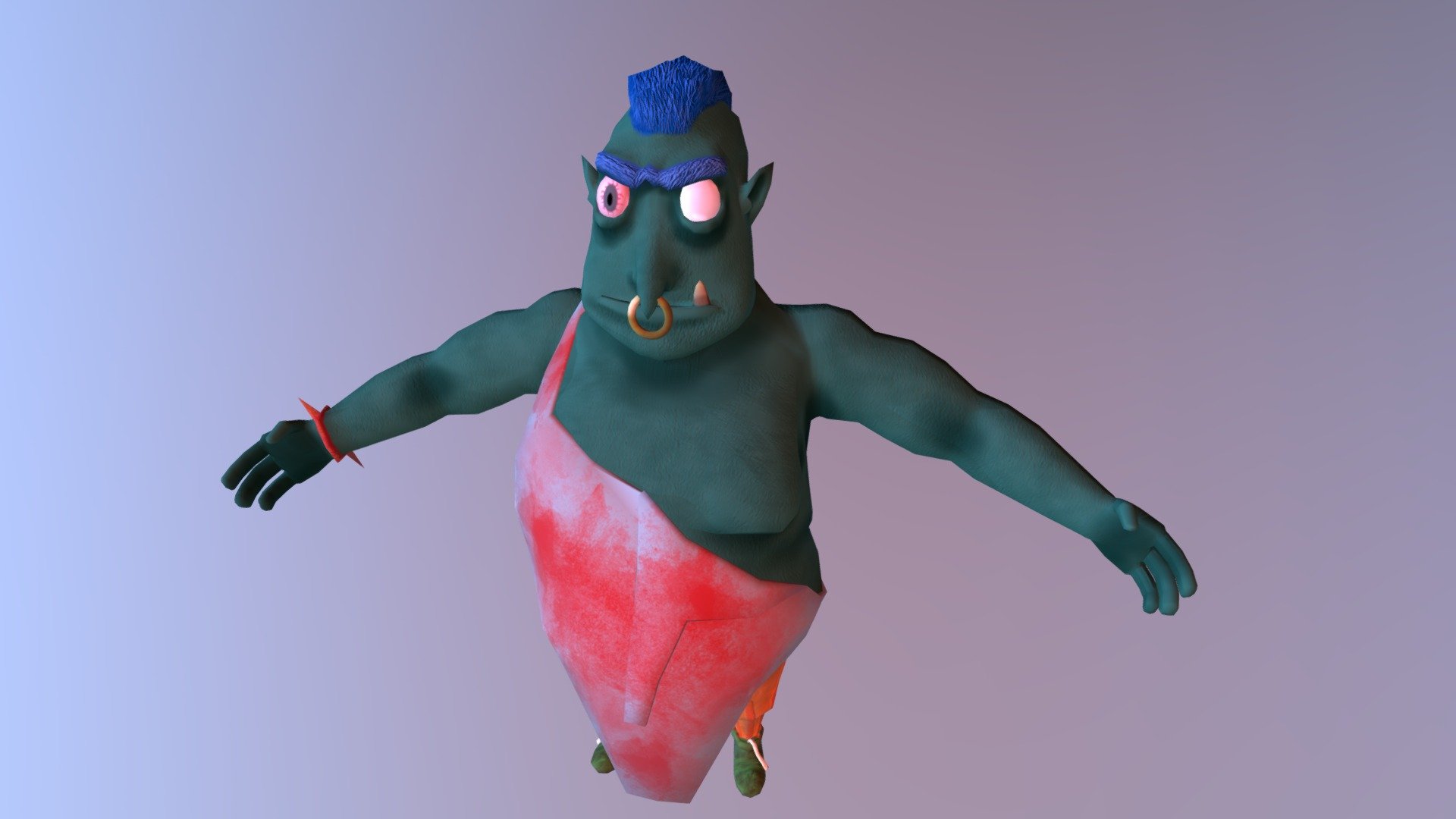 Orc - Download Free 3D model by C.anton [8c22007] - Sketchfab