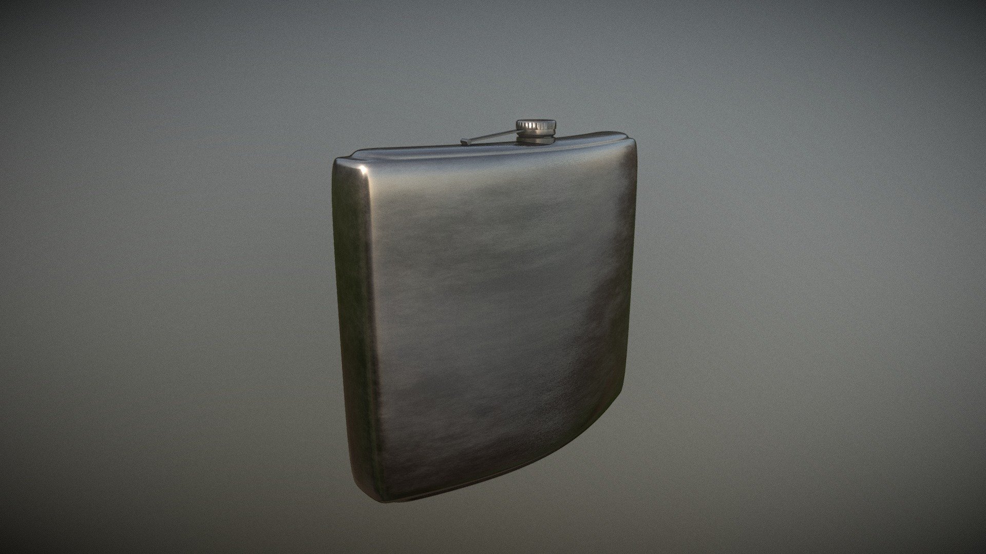 Western Flask - 3D model by Nordic_Face [8c22a82] - Sketchfab