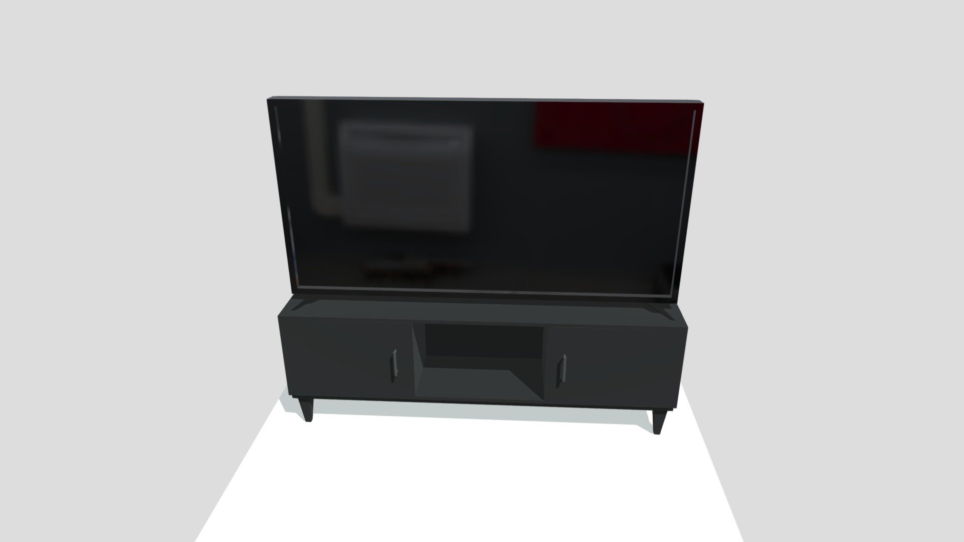 TV cabinet for blender - Download Free 3D model by james (@james ...