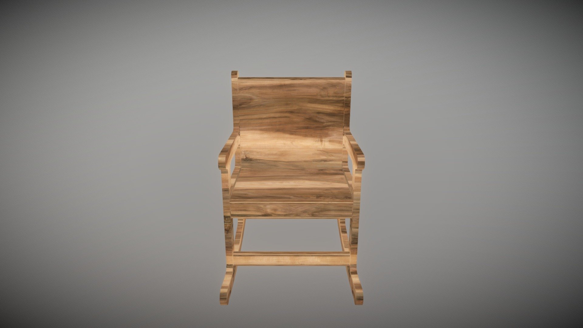 Rocking Chair - 3D model by maikeldw [8c234f0] - Sketchfab