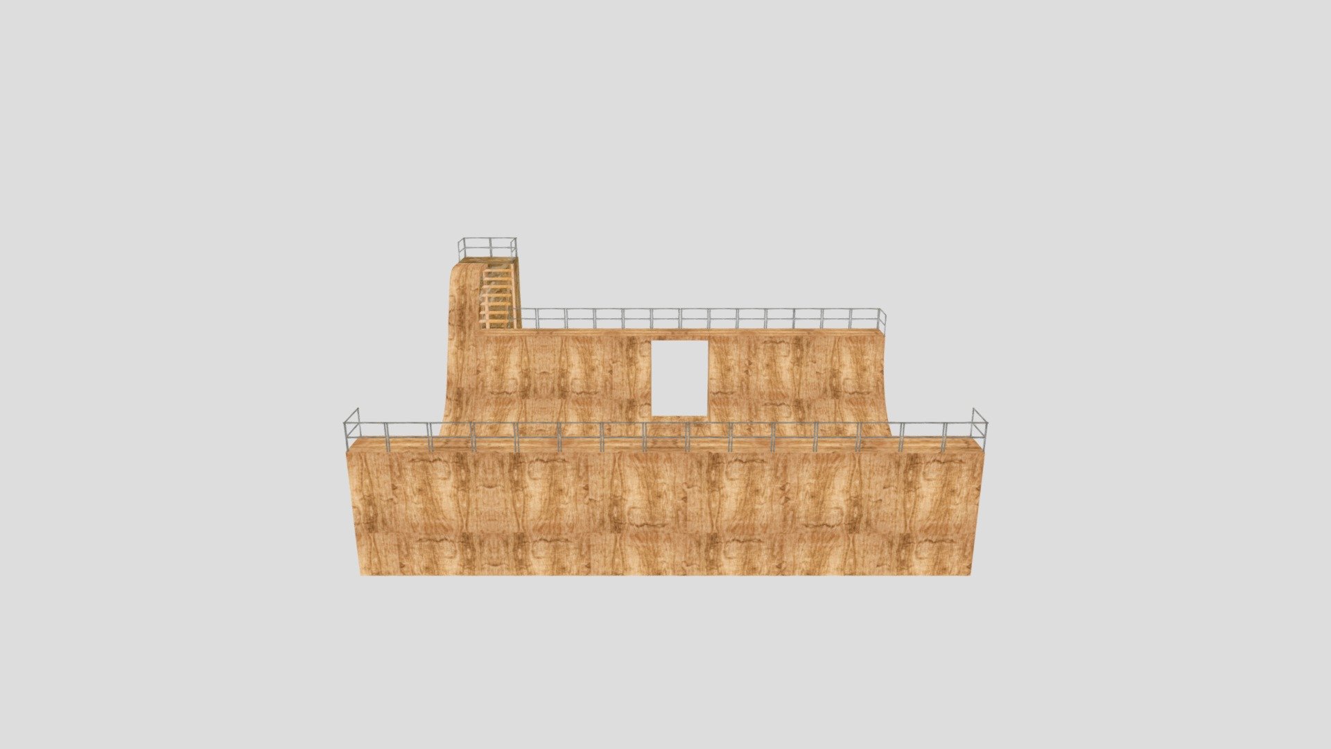 Textured Ramp - Download Free 3D model by TKosier [8c24046] - Sketchfab
