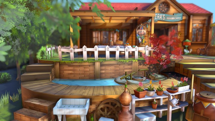 Flowerpot 3D models - Sketchfab