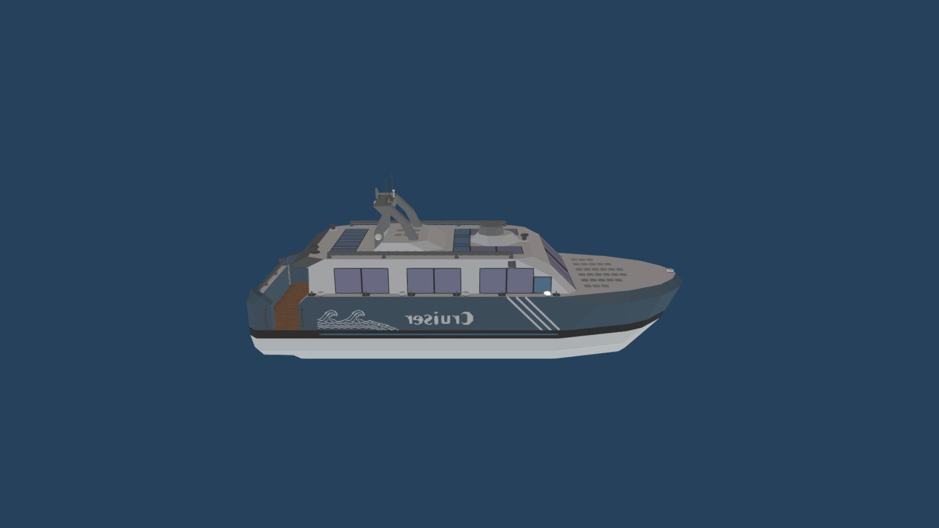 {Stormworks} Cruiser 3D model - 3D model by Nich0las4 [8c259b7] - Sketchfab