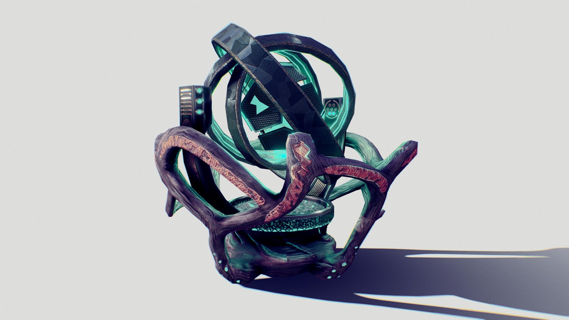 Compass Rose Sci-fi - 3D model by Flavio Valenzi (@FlavioValenzi ...