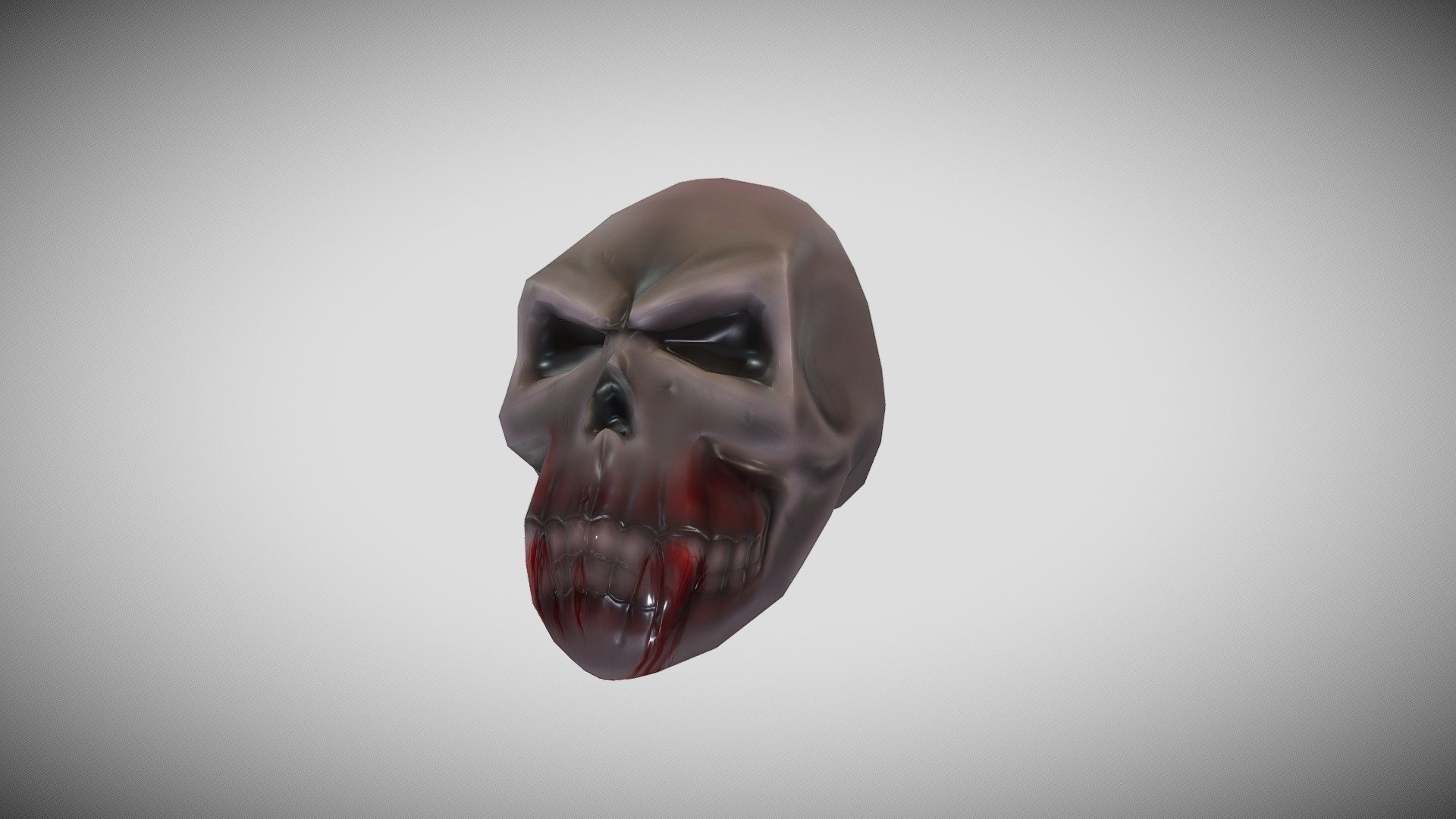 Vampire Skull - 3D model by TheWildCat [8c28808] - Sketchfab