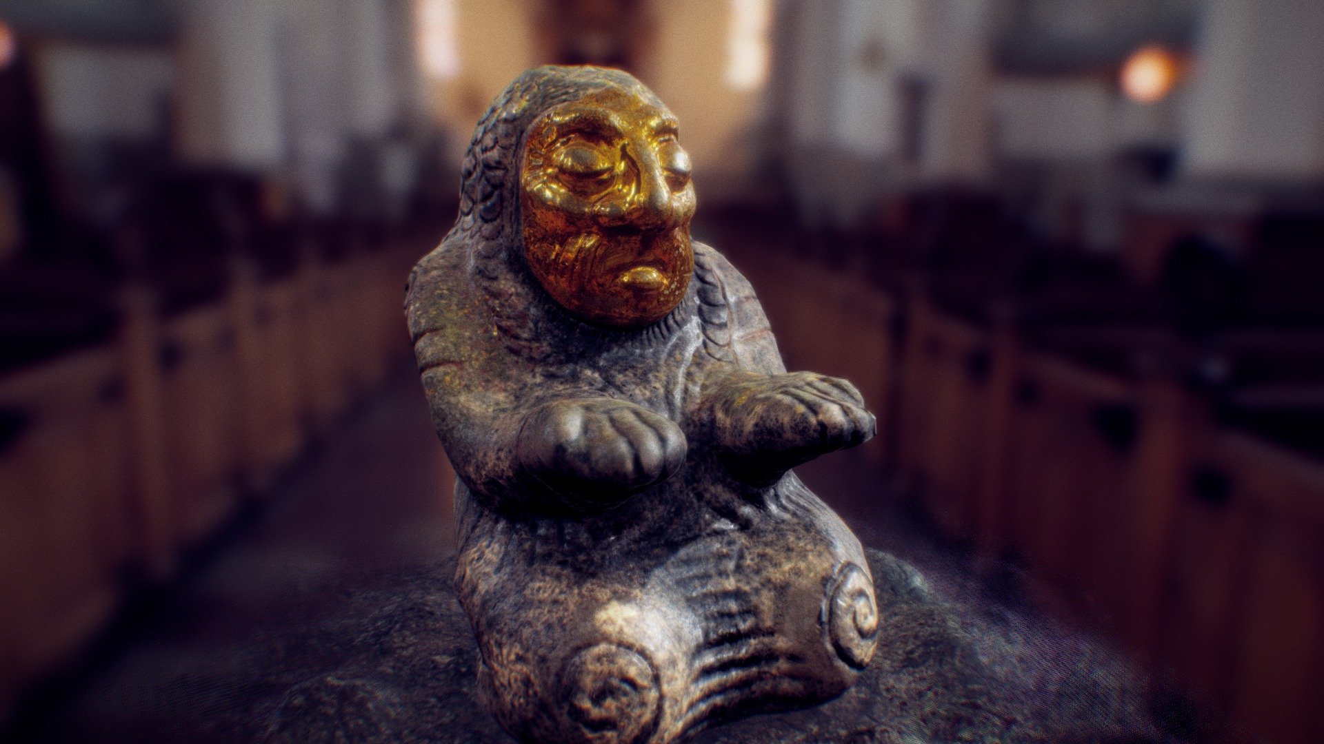 Stone Statue Test - 3D model by TShahan [8c289b9] - Sketchfab