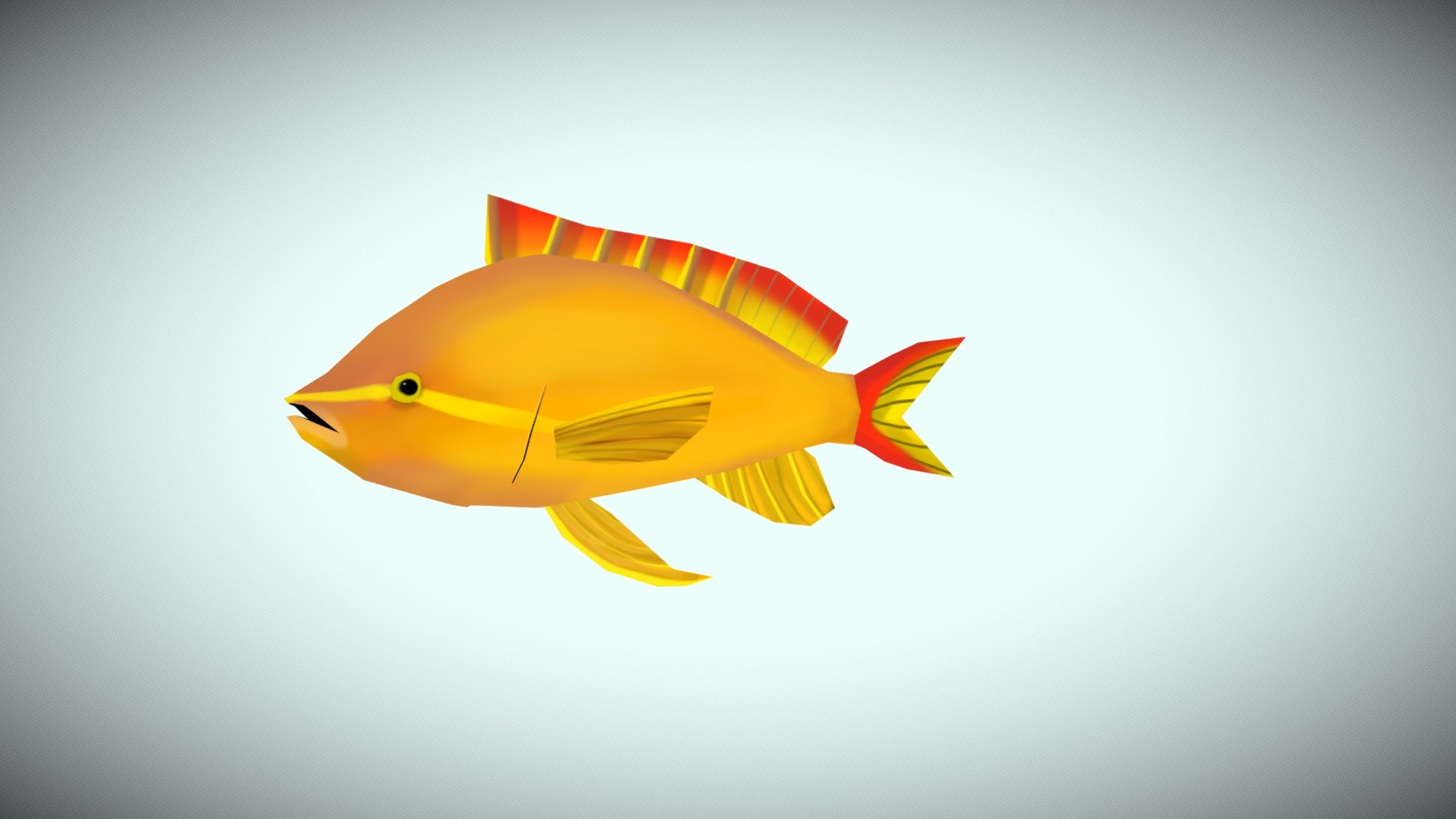 quick fish3 - 3D model by happychampoo [8c2993a] - Sketchfab
