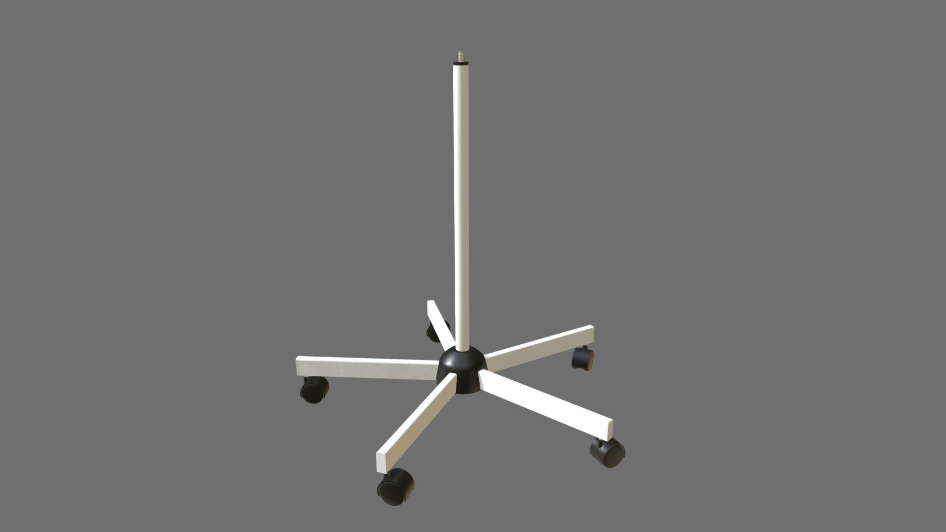 5 wheels rolling stand base - Buy Royalty Free 3D model by FM 3D Models ...