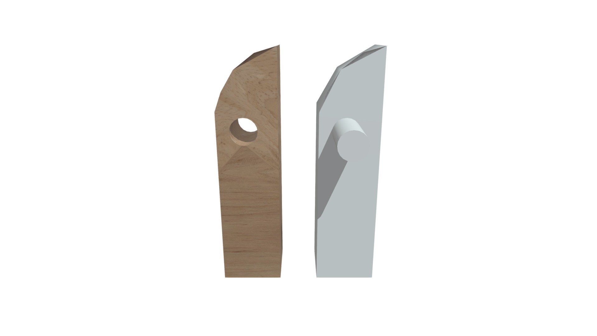 CGT 116-A7-Slope Block with Hole Cut-Colton_VanO - 3D model by ...
