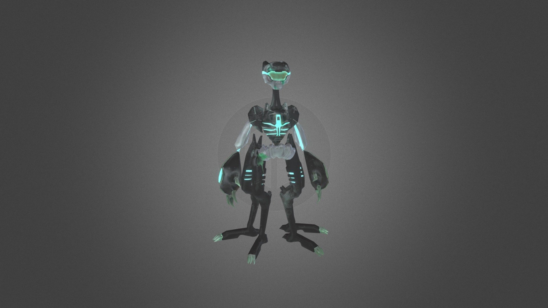Alien Monster - 3D model by Eleaves / Eliott Conoir (@eleaves) [8c2d6ad ...