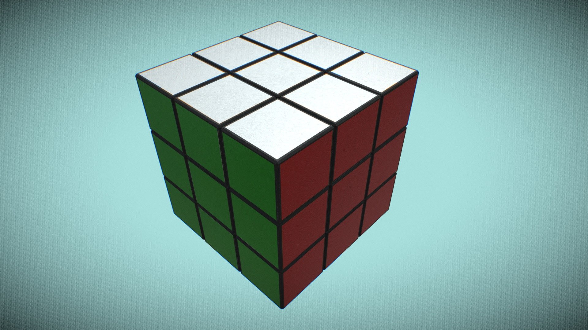 Rubix Cube Download Free 3d Model By Zillious [8c3008d] Sketchfab